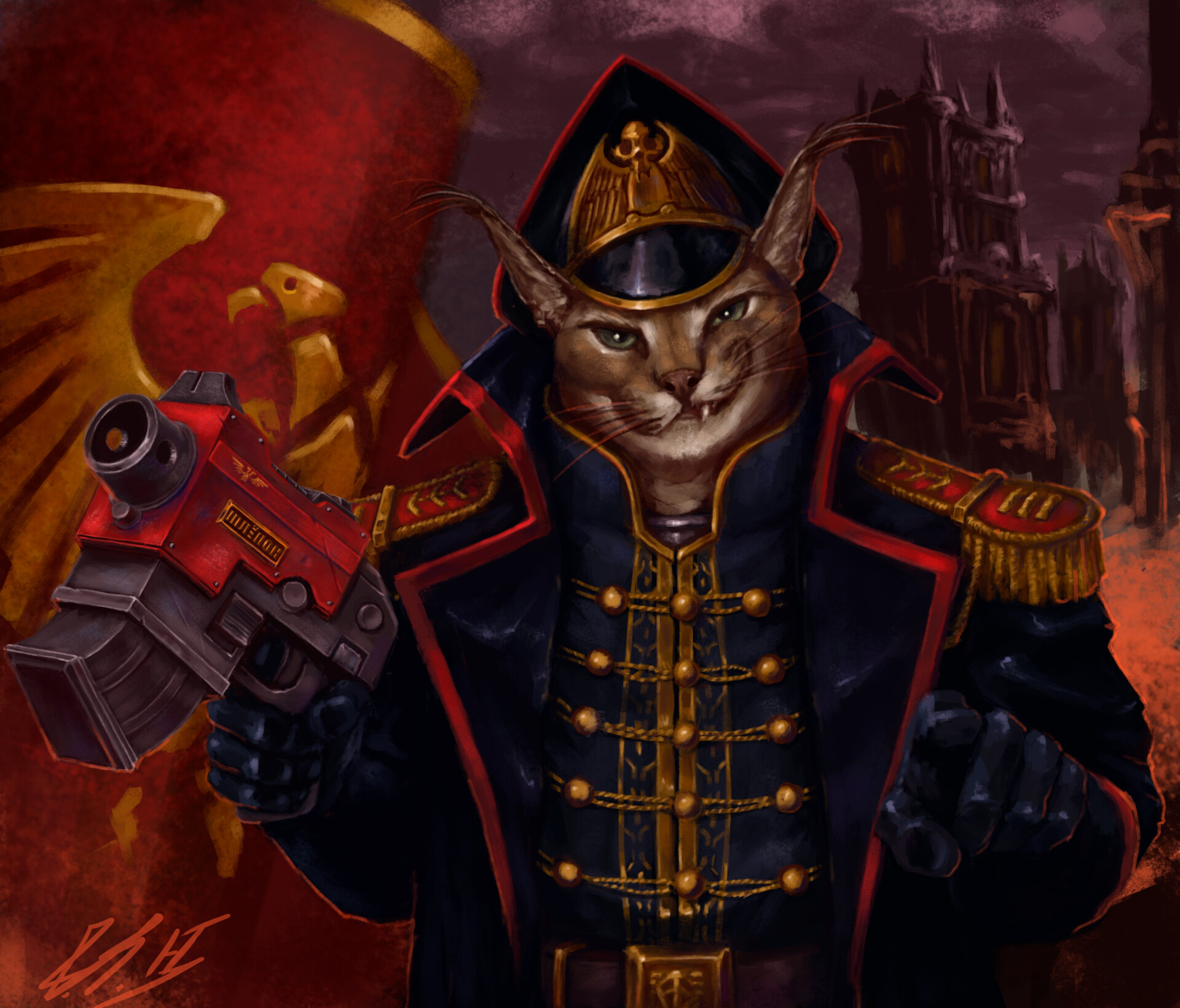 ArtStation - Big Floppa Commissar