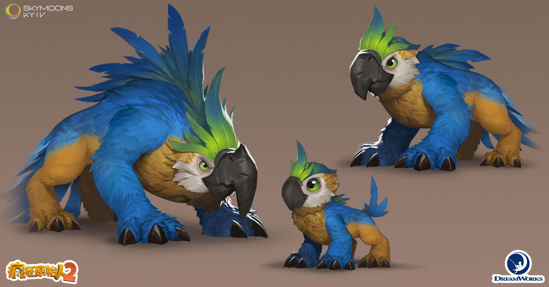SMK Team [2016 - 2022] - The Croods 2 (mobile game) - Mount creatures