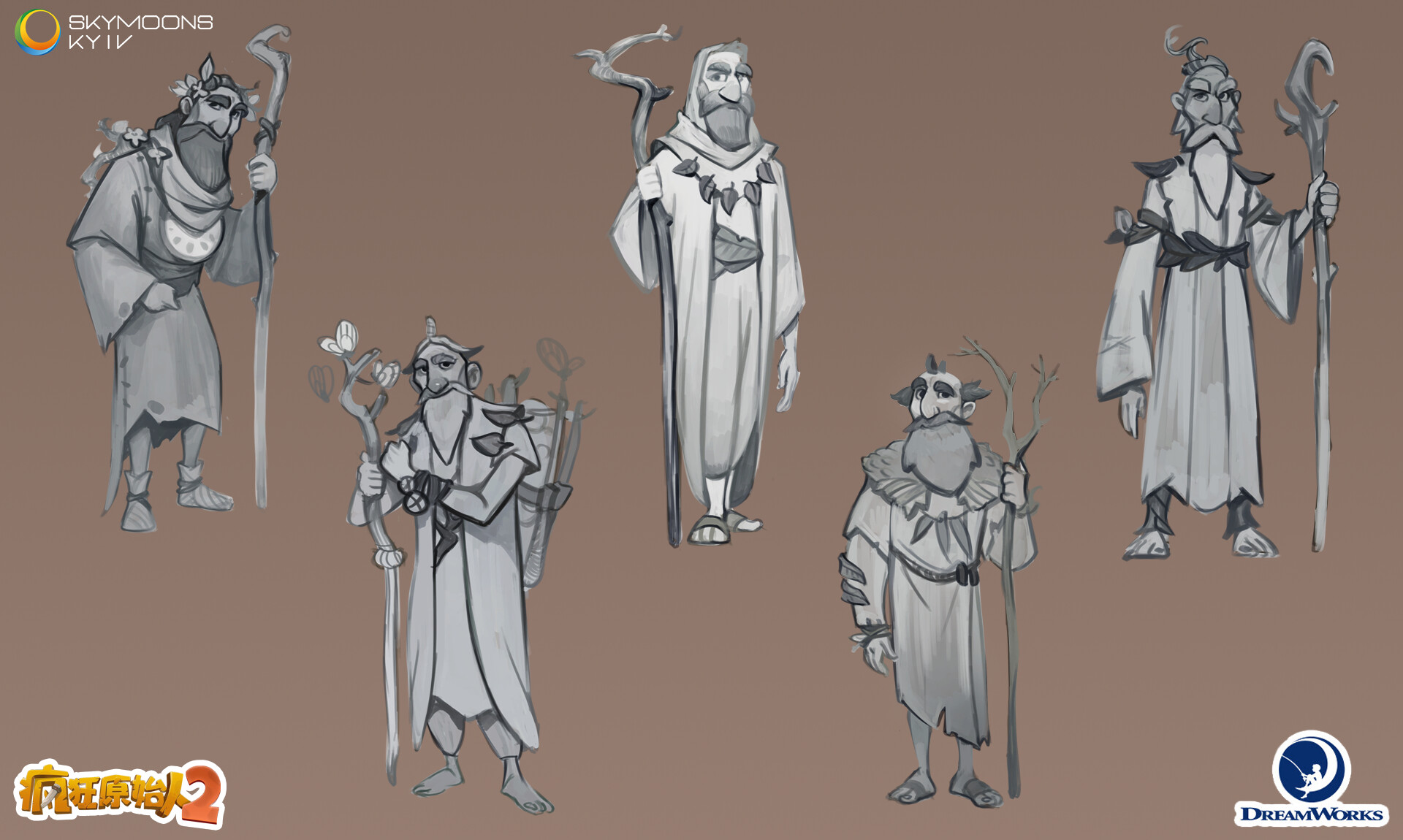 The Croods Character Design