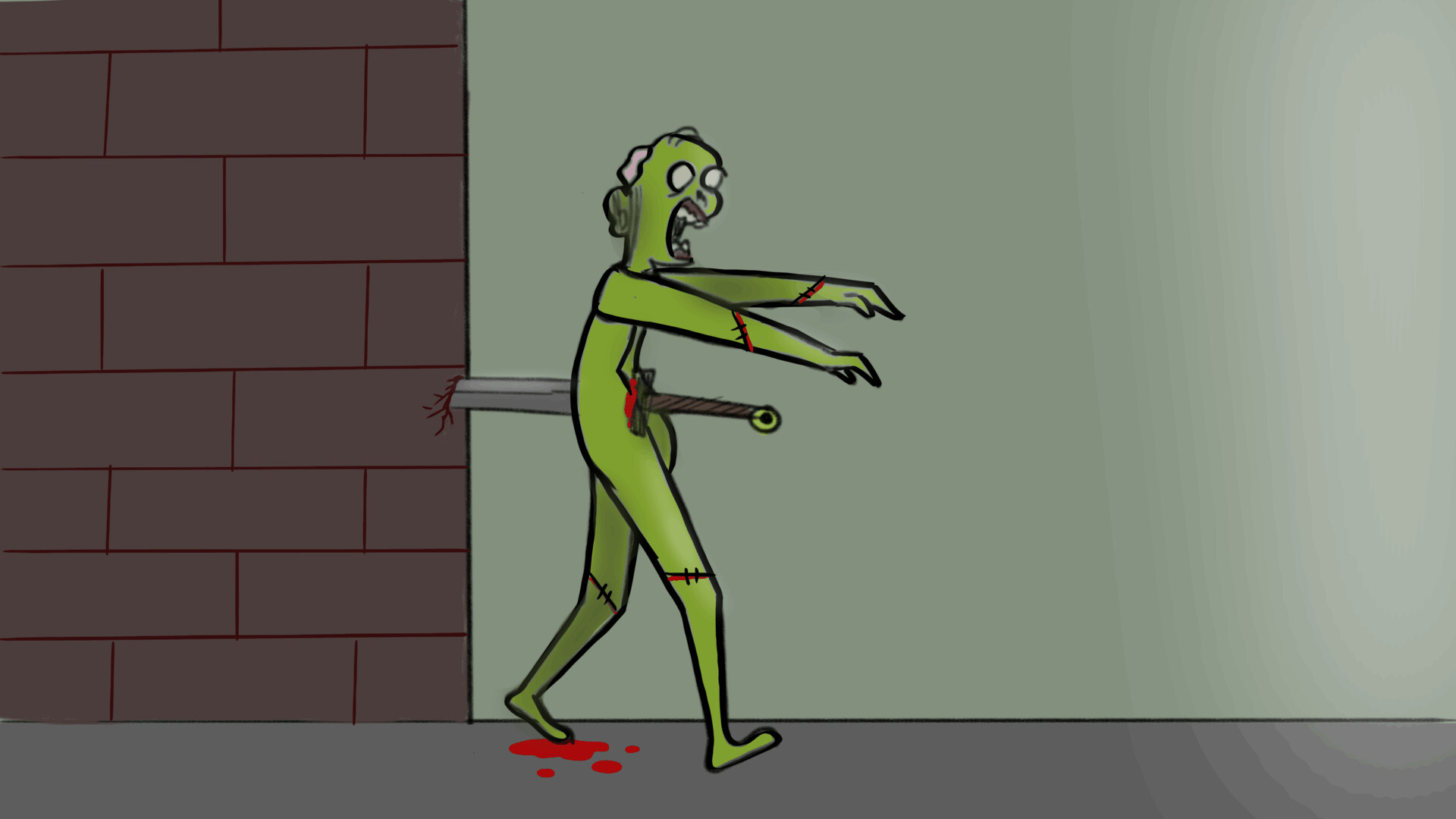 ArtStation - Zombie Walk Final