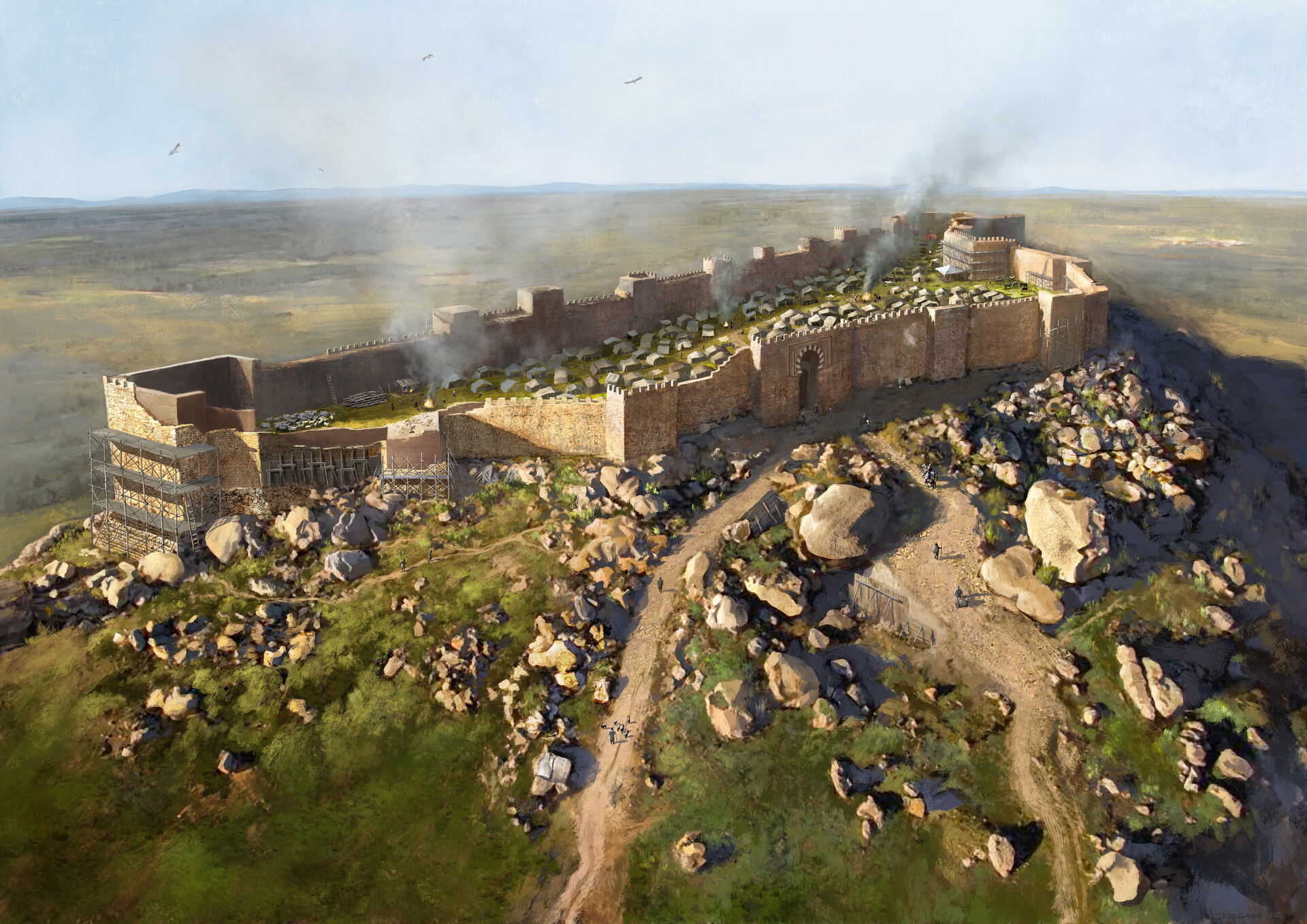 ArtStation - CALIPHAL FORTRESS