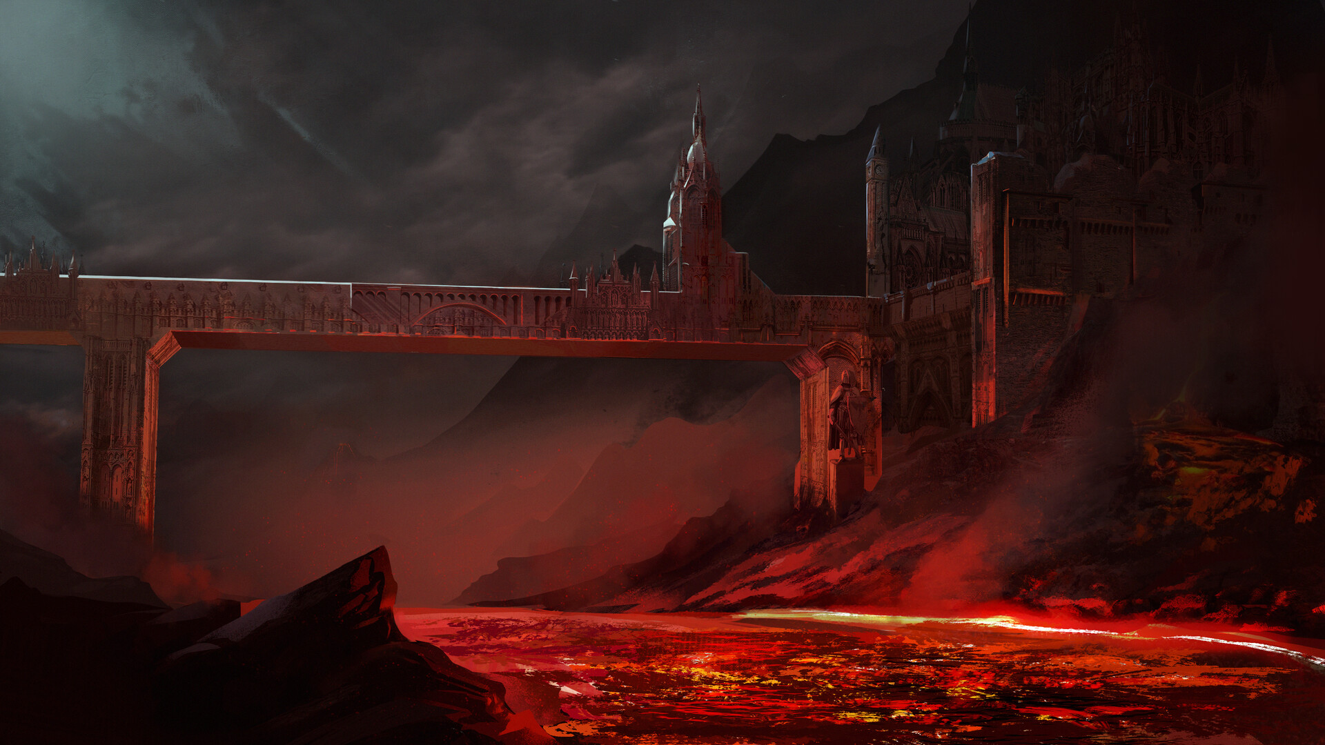 ArtStation - Fortress of the First Flame