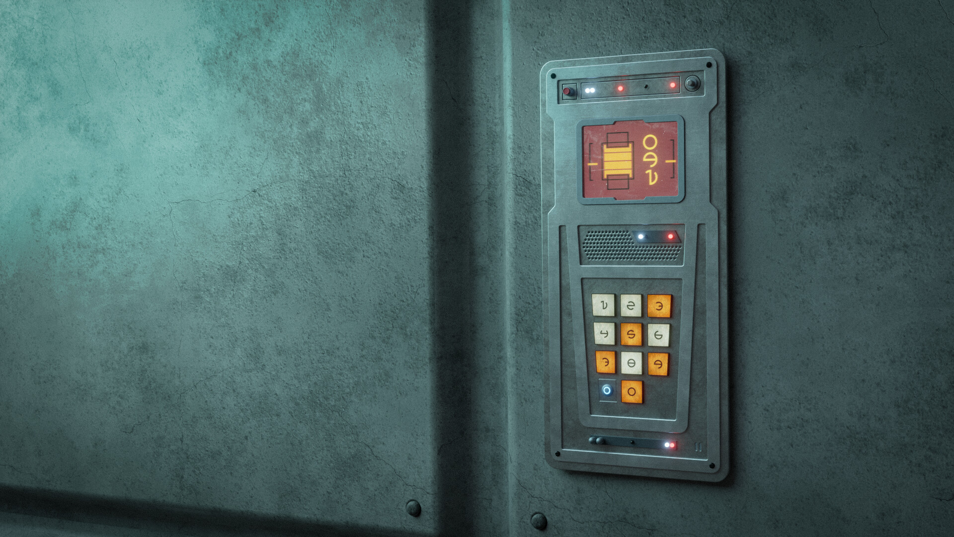 ArtStation - Keypad from Star Wars Andor