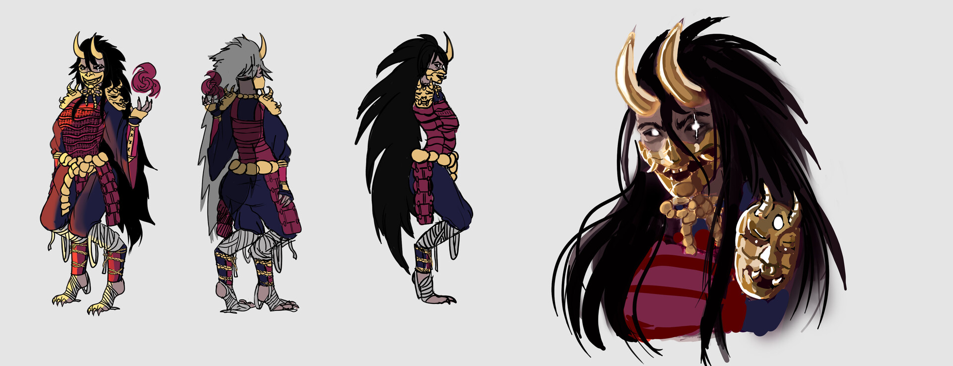 ArtStation - Oni Character