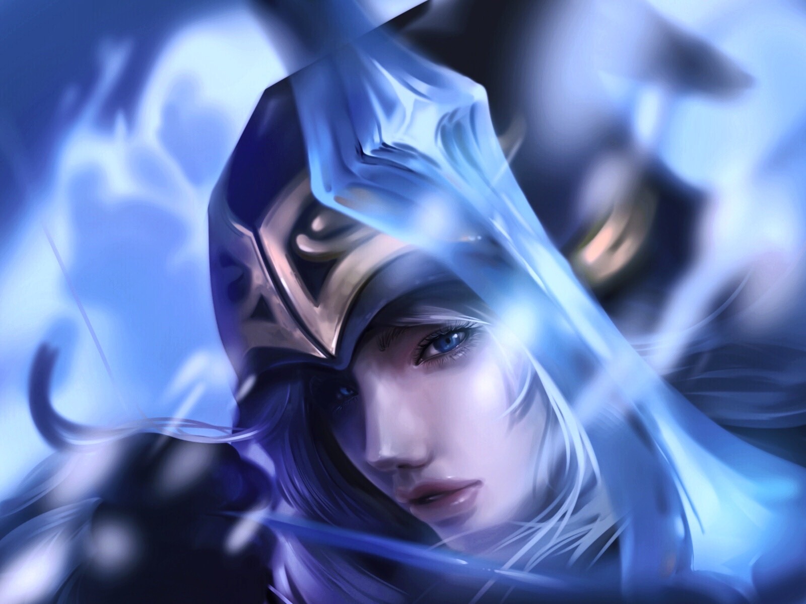 ArtStation - Ashe, the Frost Archer