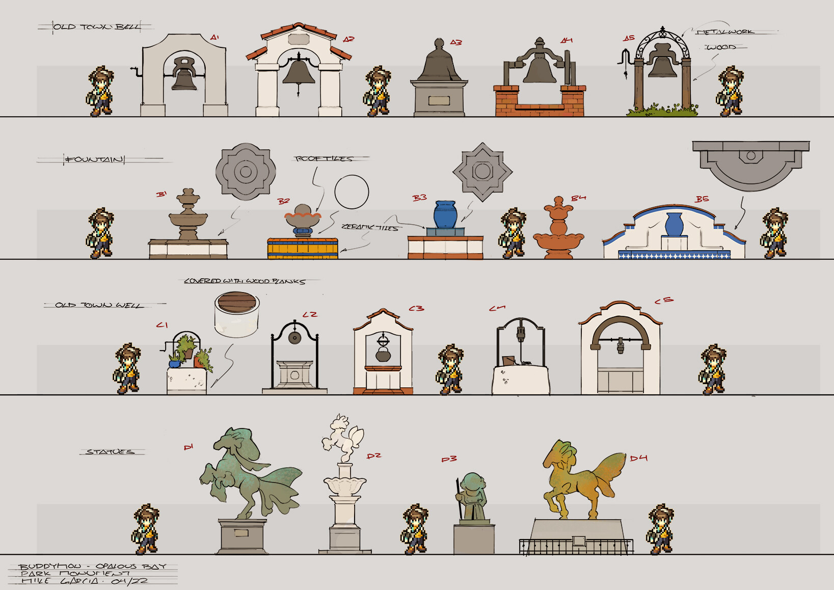 ArtStation - Buddymon - Props