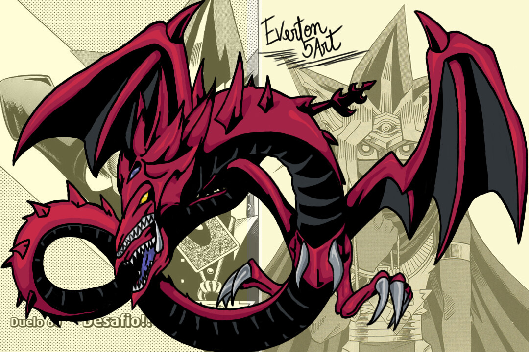 ArtStation - The legendary red dragon!