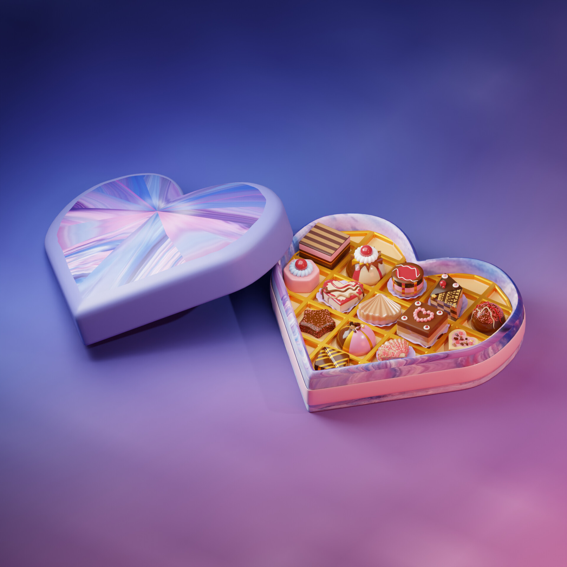 ArtStation - Box of Chocolates
