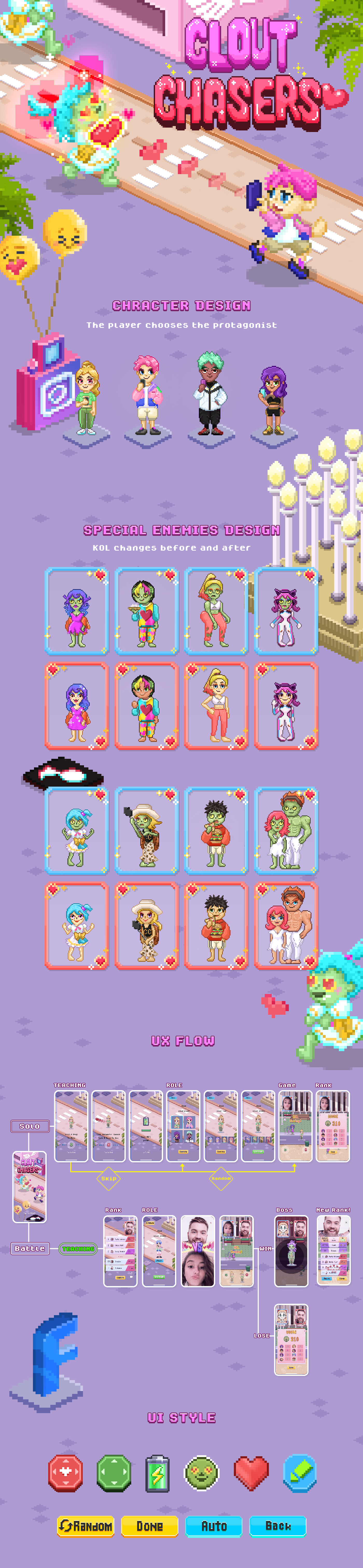 ArtStation - CLOUT CHASERS Game UI