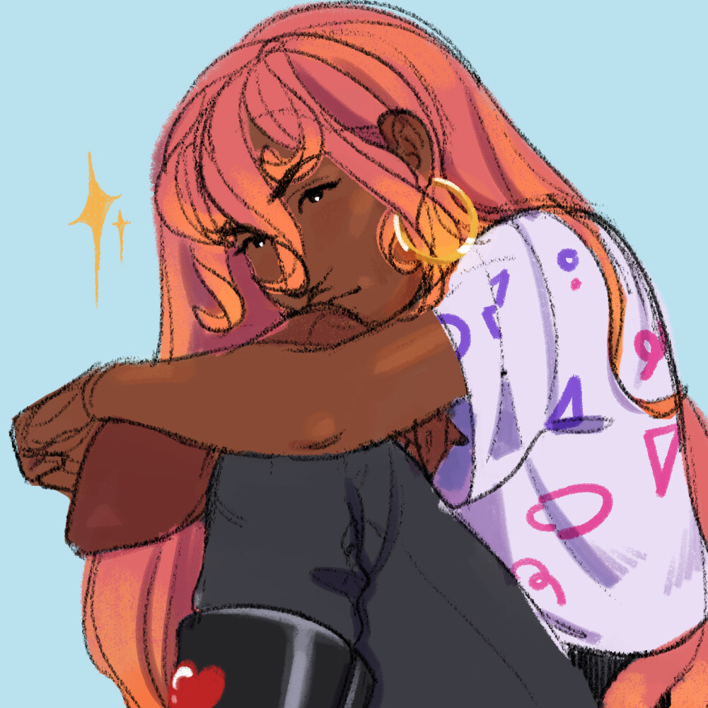 ArtStation - Cotton Candy Girl