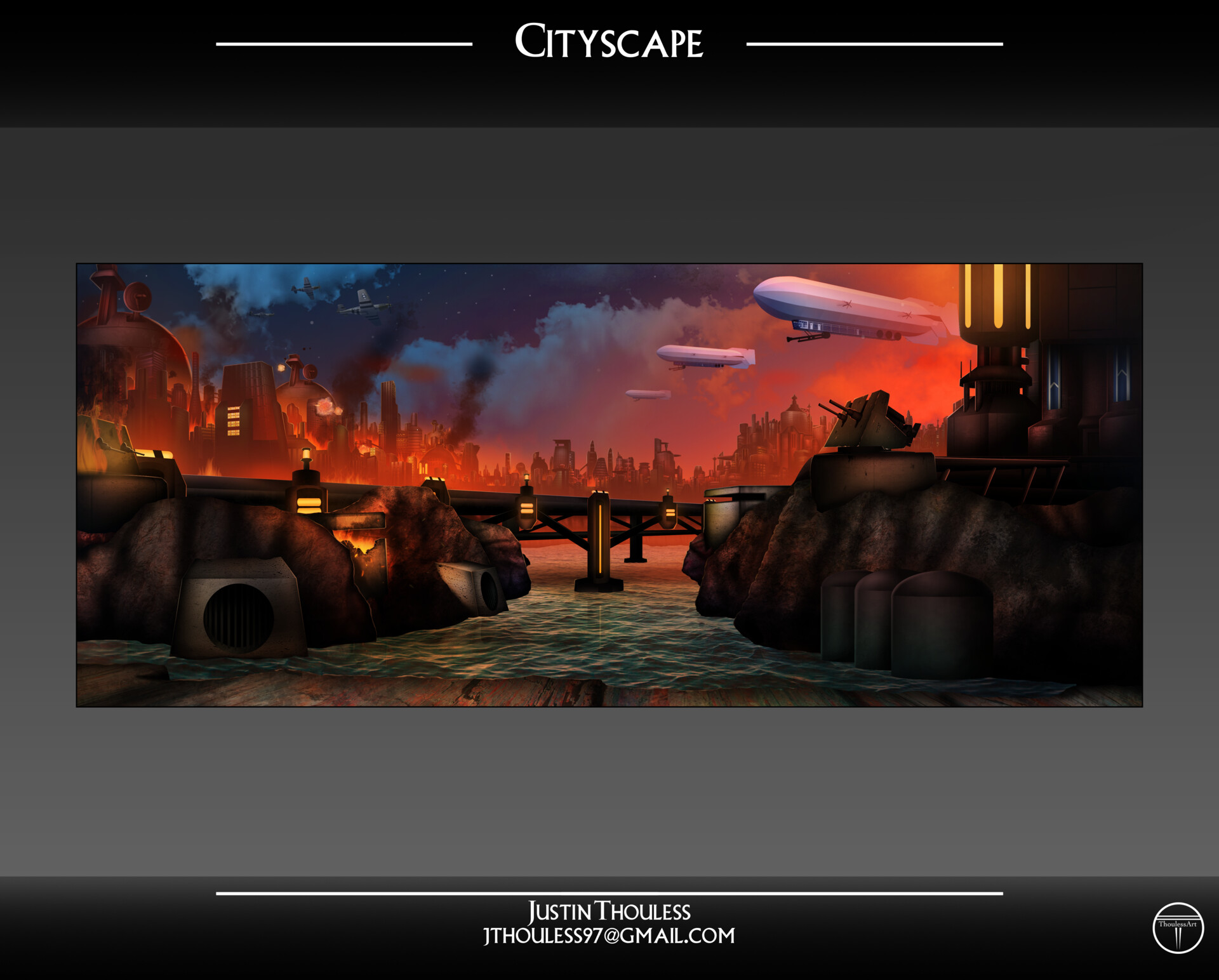 ArtStation - Cityscape Concept Design