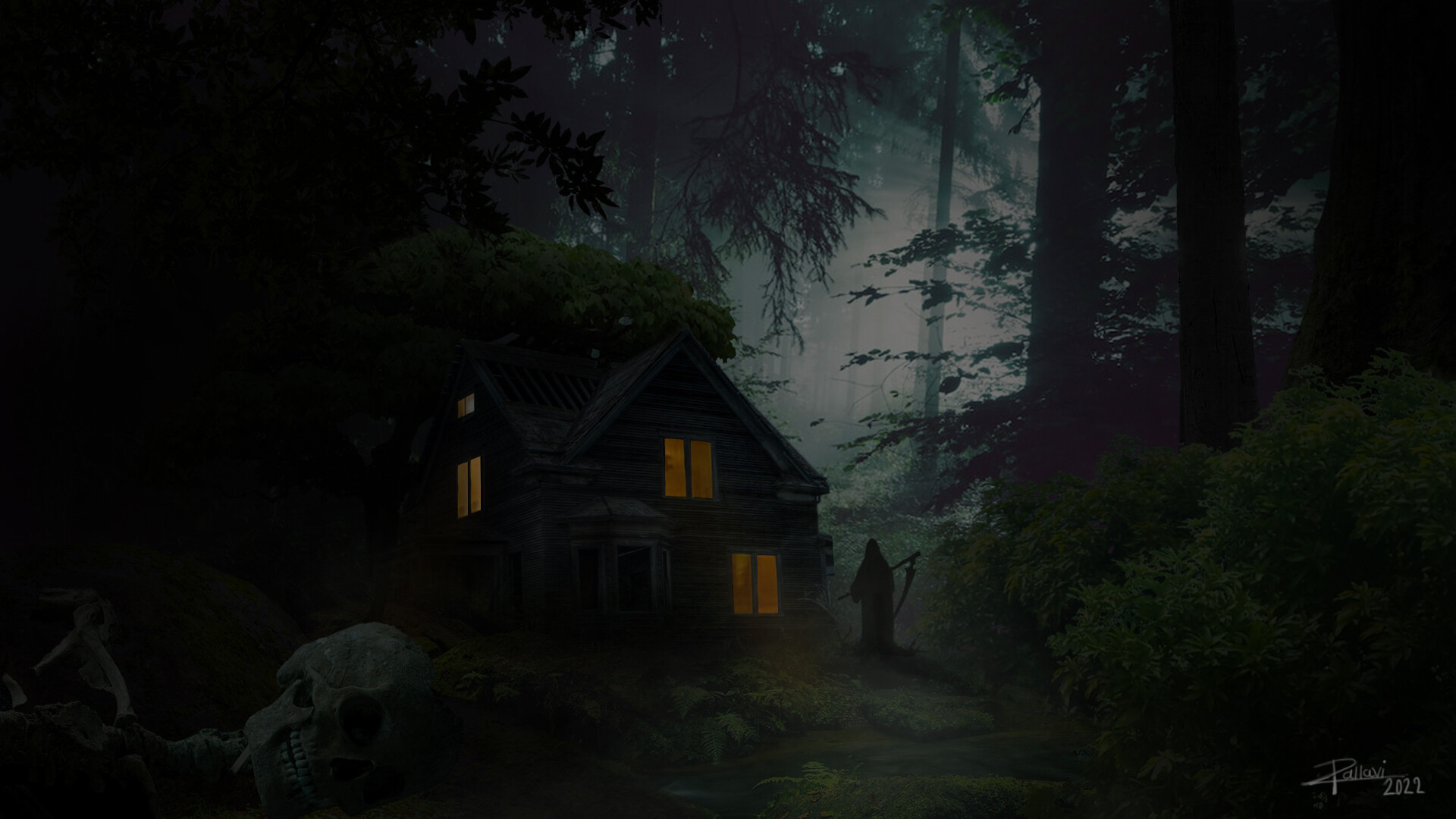 ArtStation - something horror