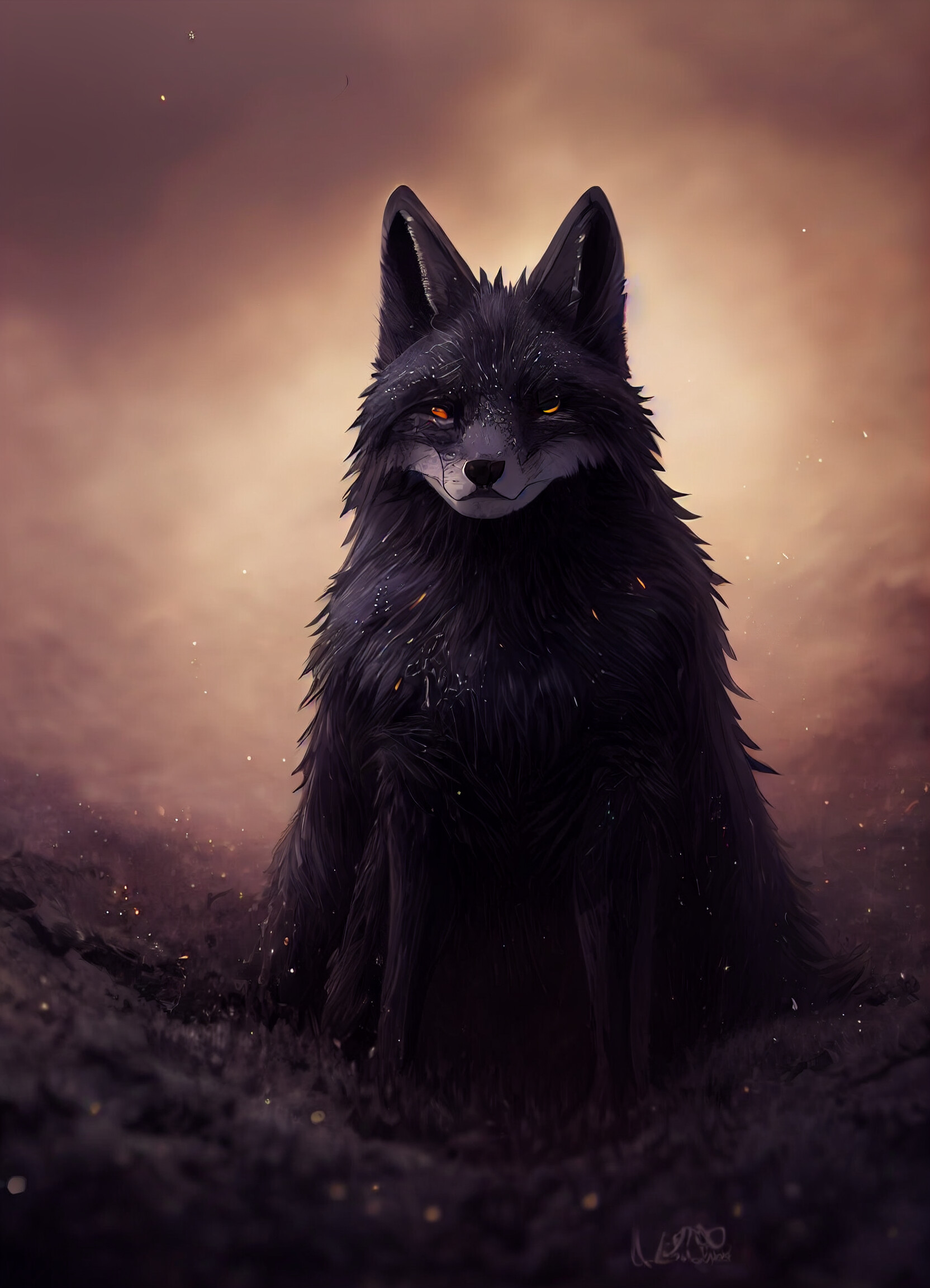 ArtStation - Ash fox