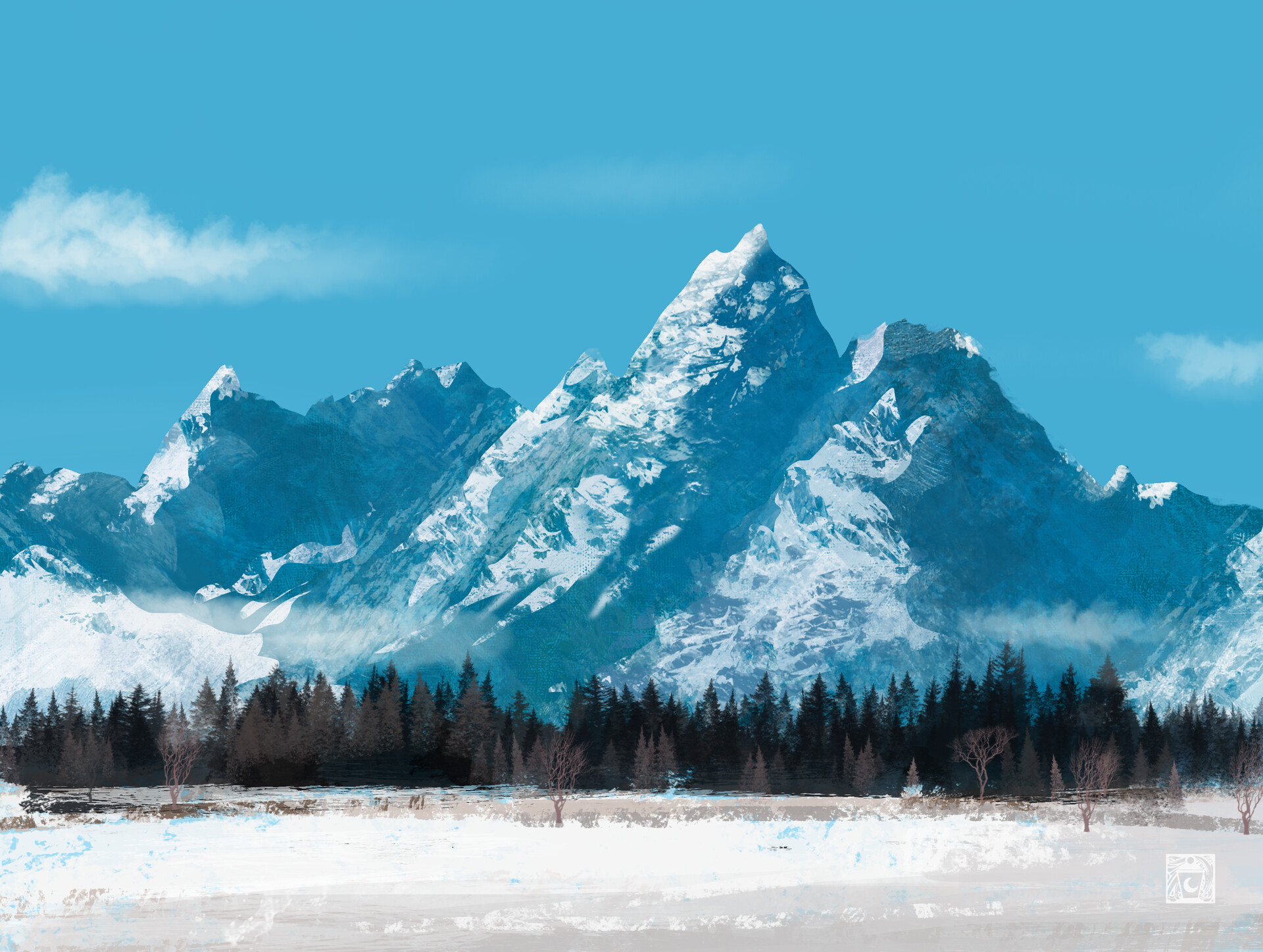 ArtStation - Mountain