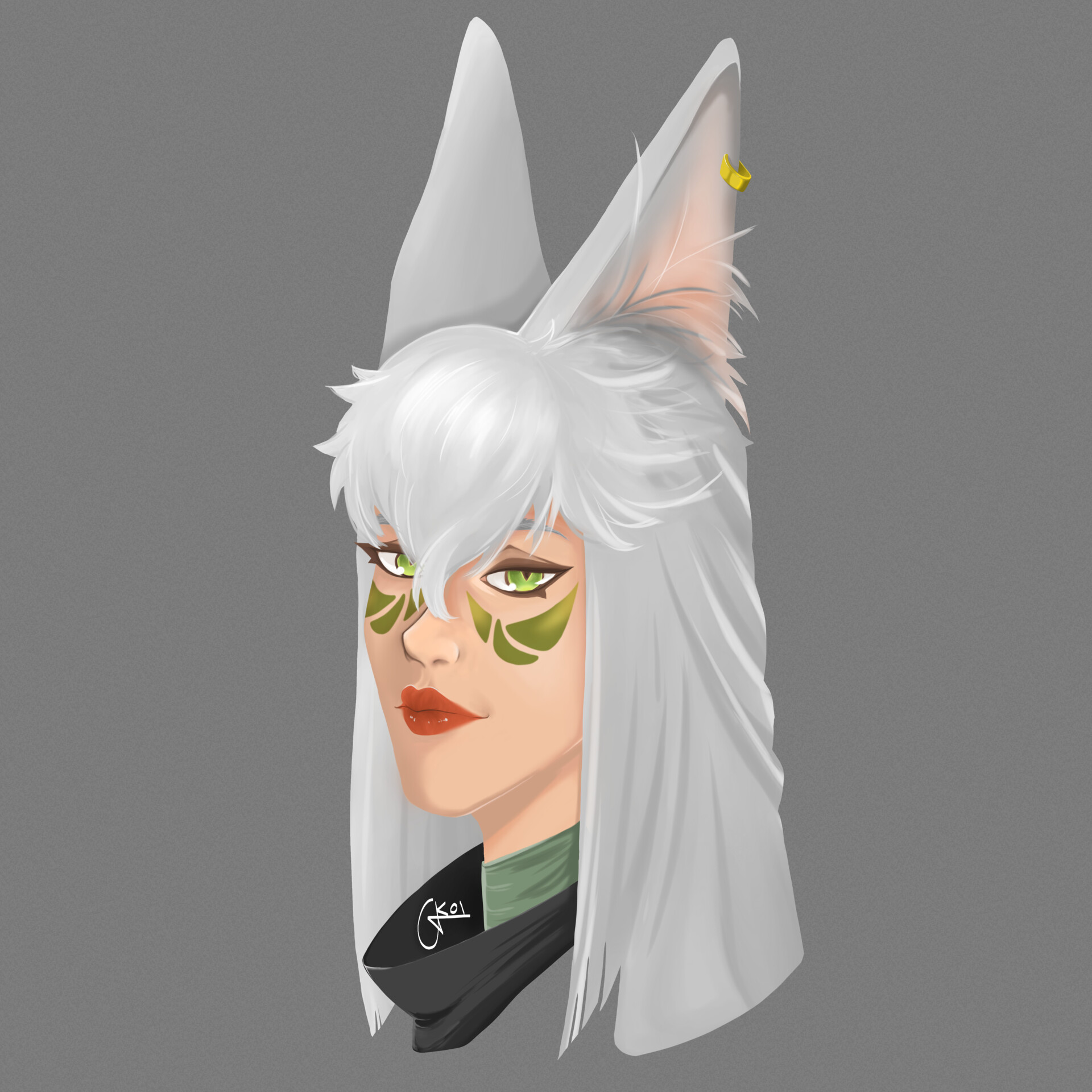 ArtStation - Arkan portrait