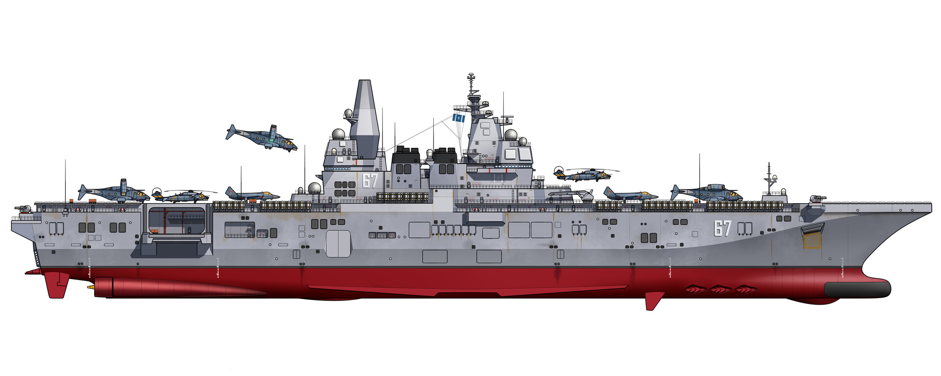 ArtStation - Unremitting amphibious assault ship