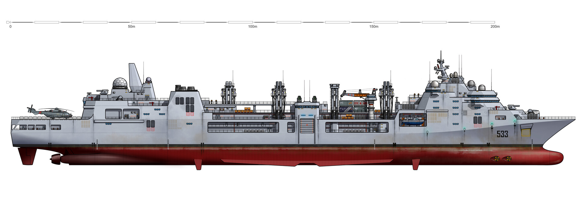 ArtStation - Beidou Star Integrated Supply Ship