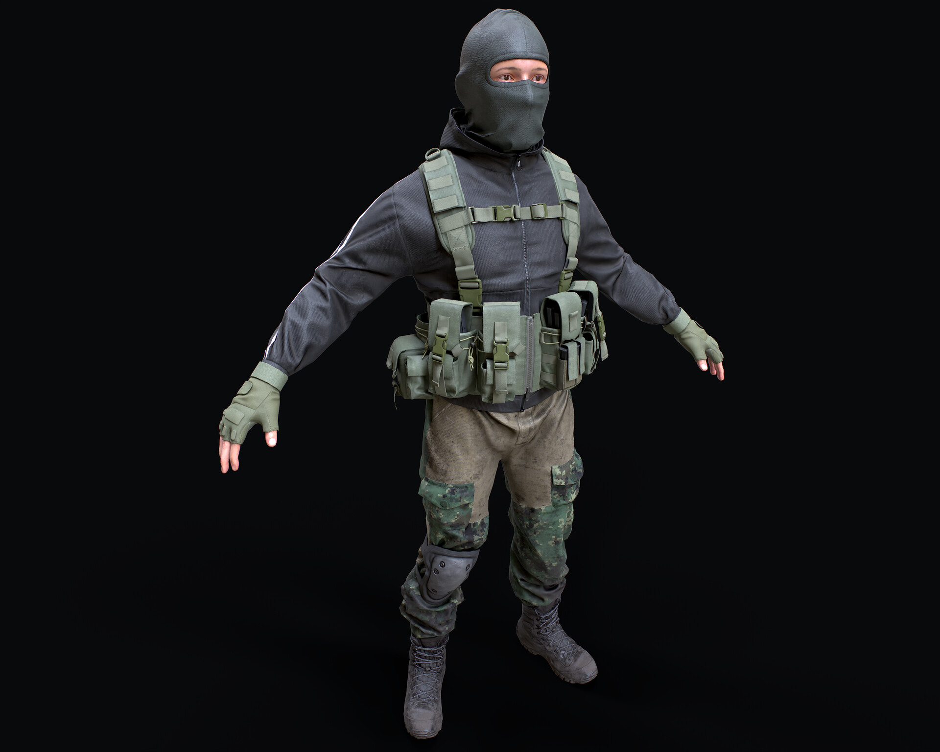 Dean Forsyth - Eastern PMC Character Art - O:HD