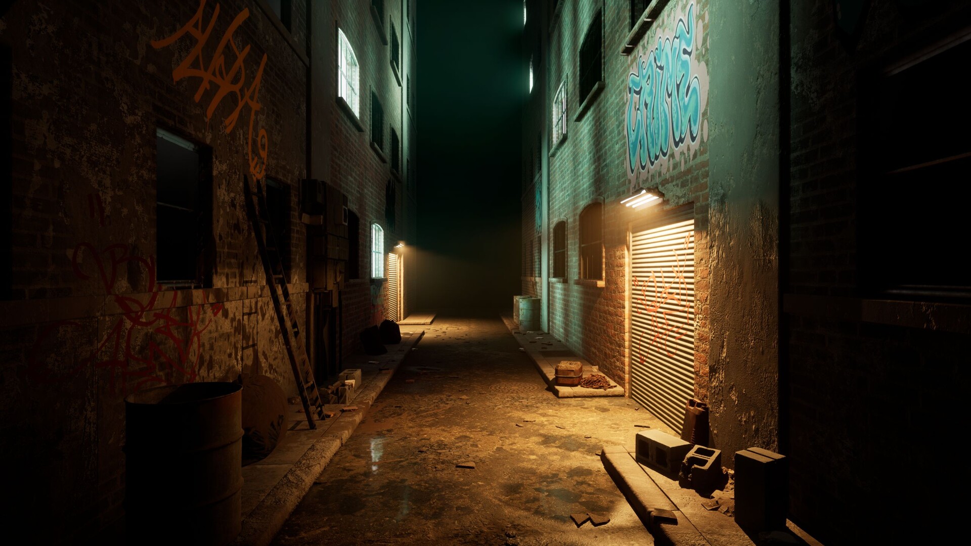 ArtStation - Grimey Alley
