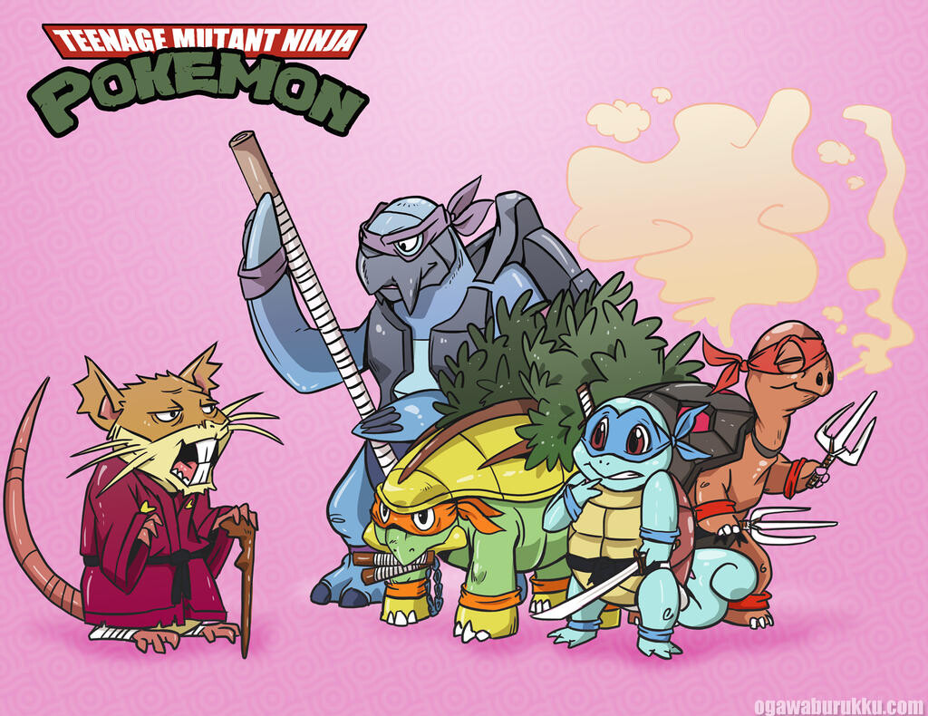 ninja turtle pokemon