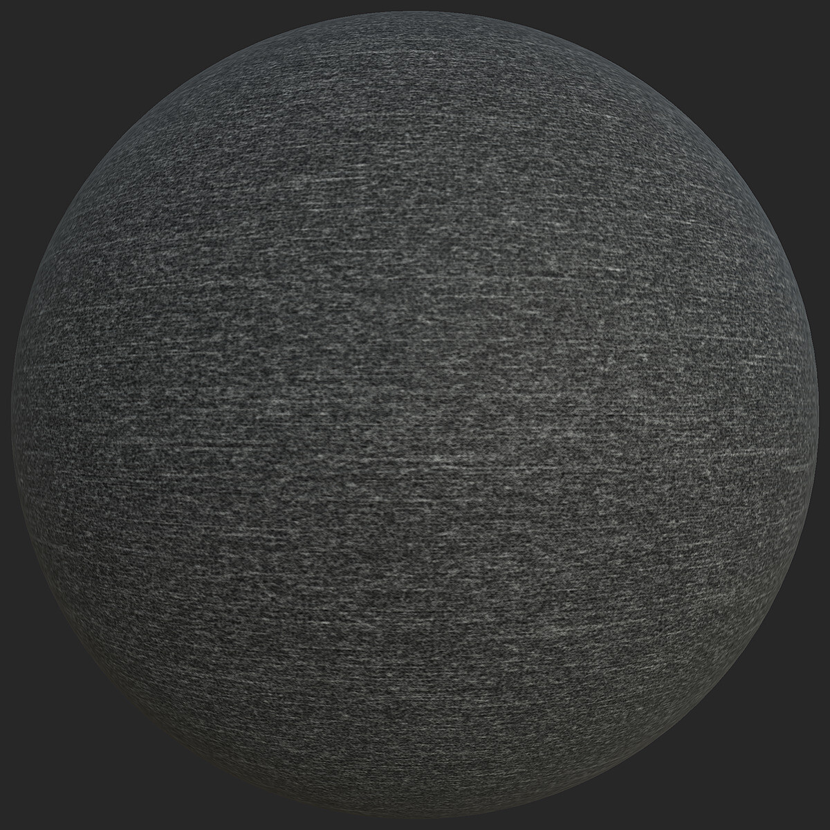 ArtStation - Black Fabric with Grey Horizontal Threads (FREE PBR Texture)