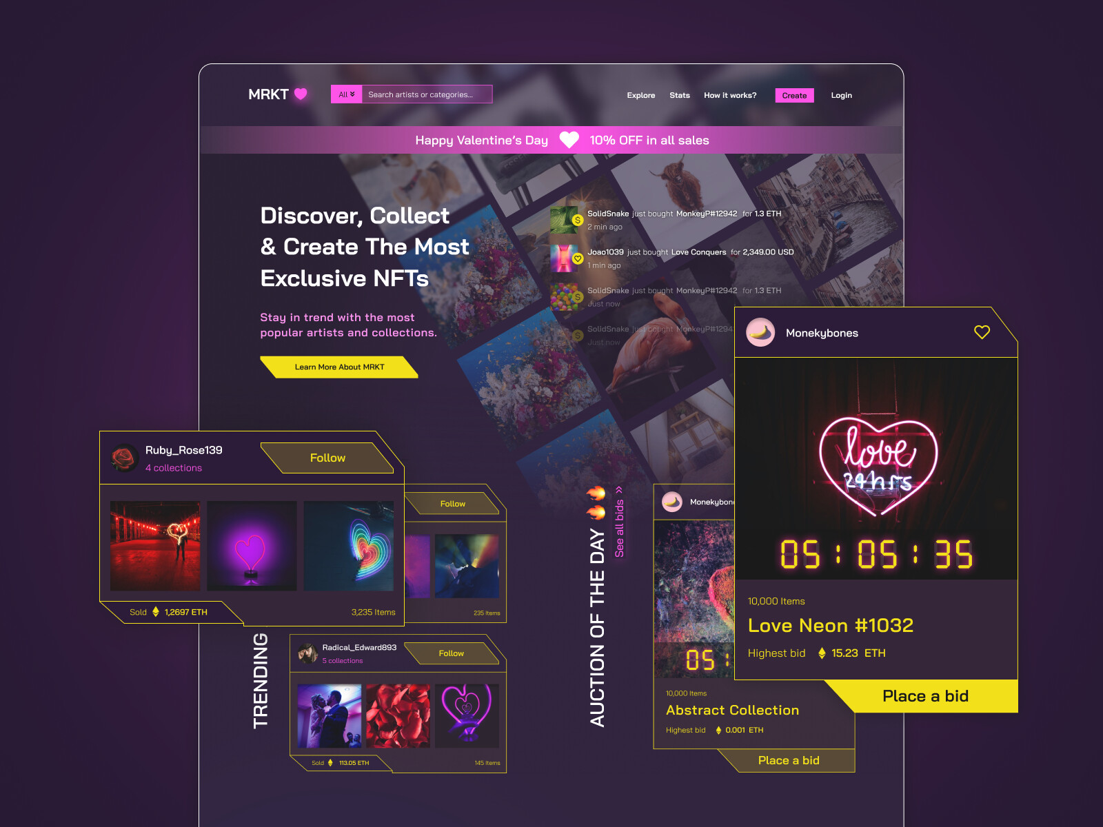 ArtStation - NFT Marketplace UI