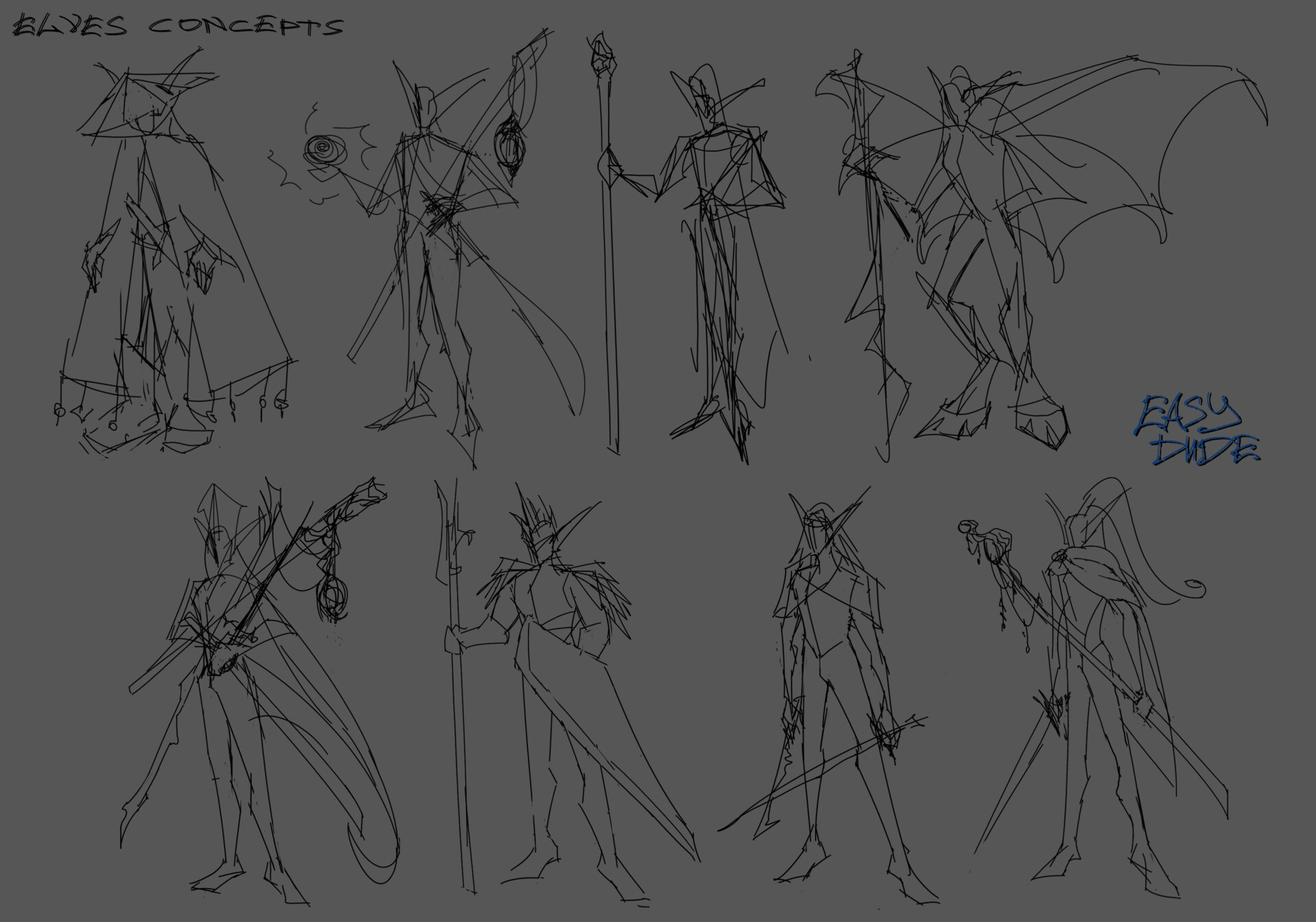 ArtStation - Elves Concepts