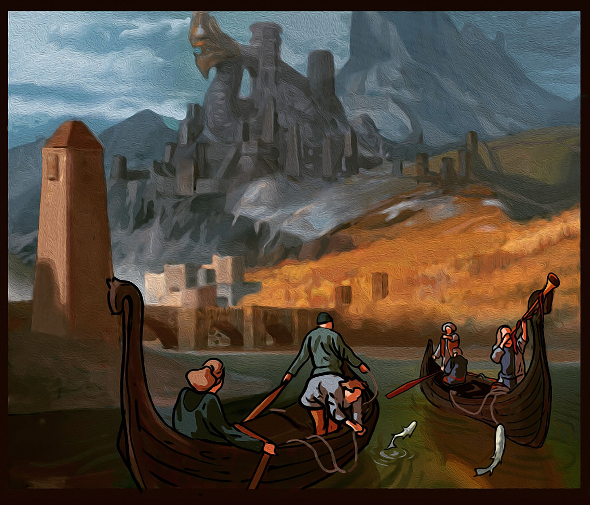 ArtStation - Time for fishing