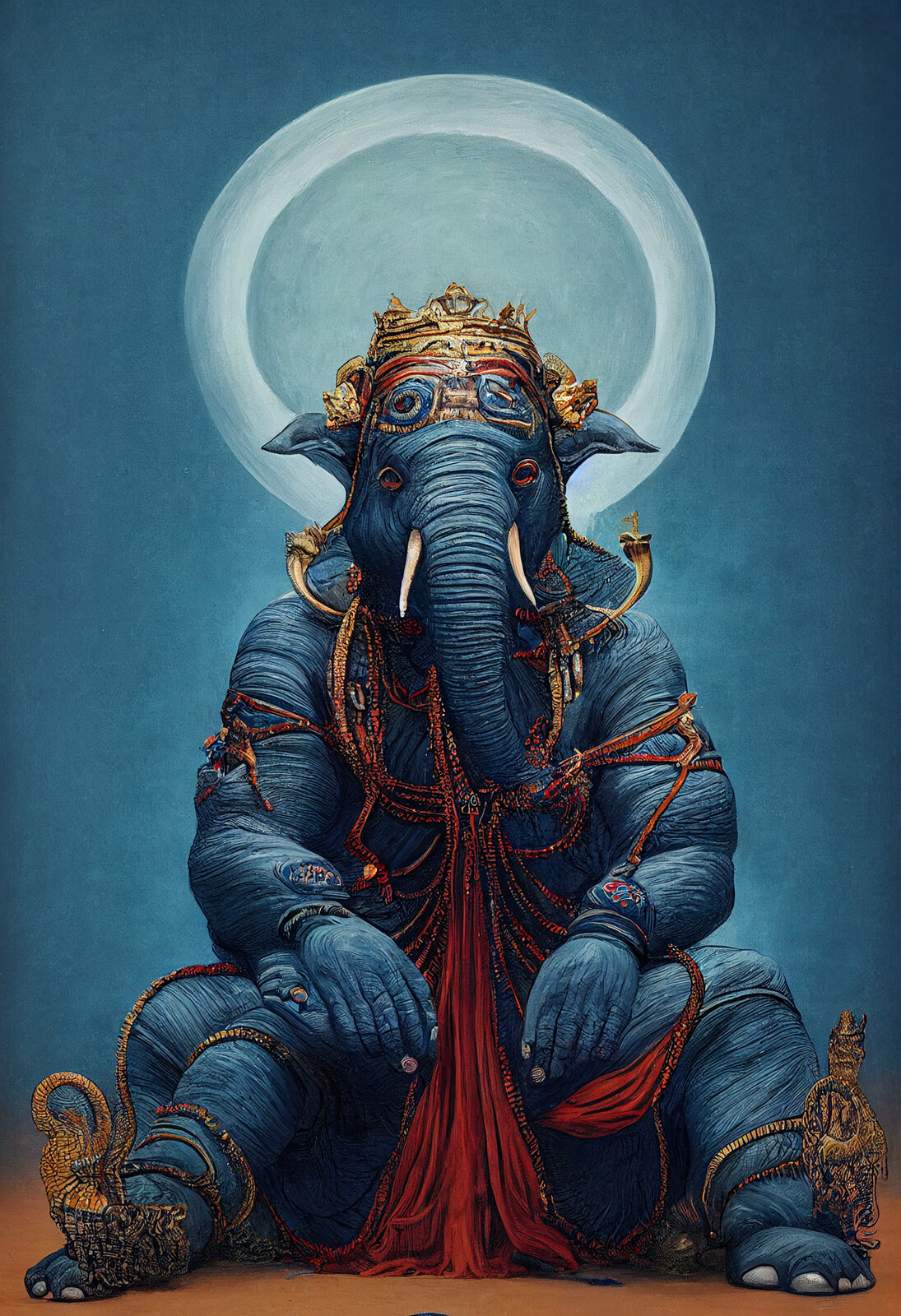 Guy Gutman - Elephant god