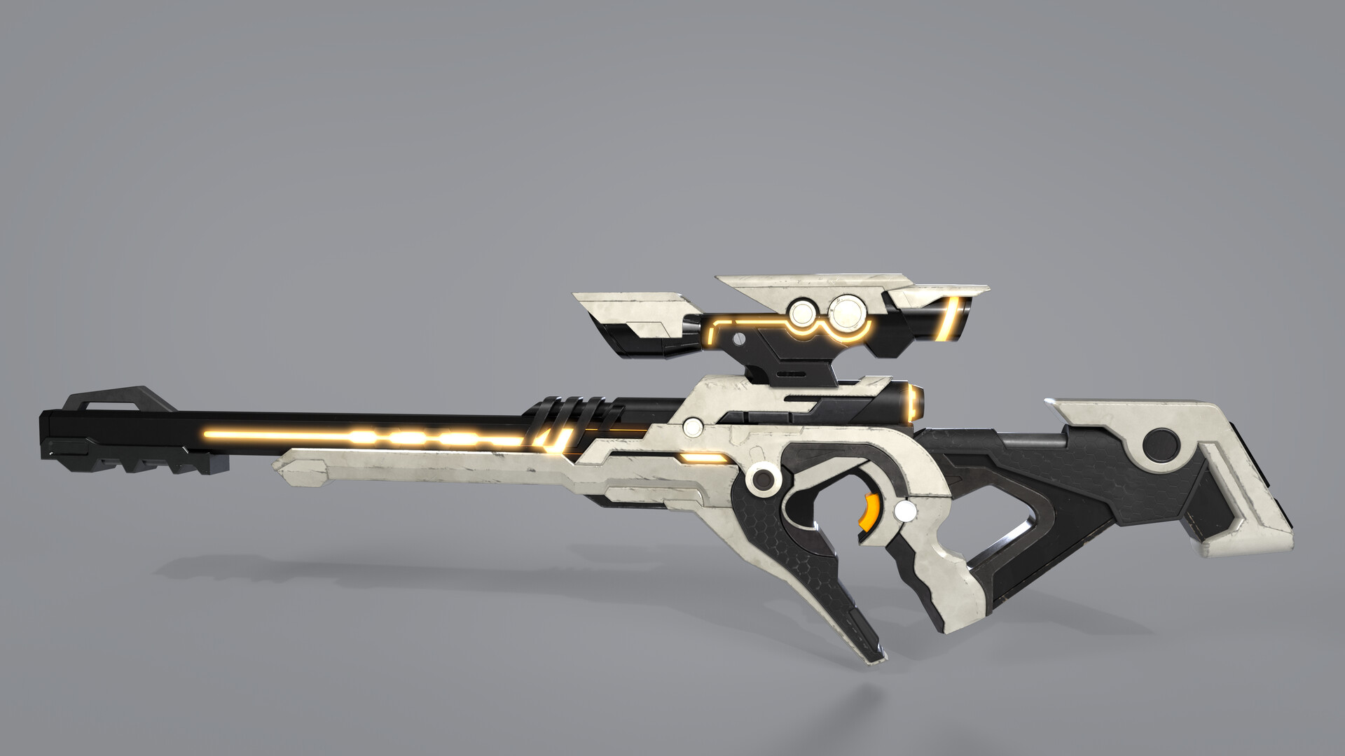 Chen Zhang - Sci-Fi Sniper Rifle