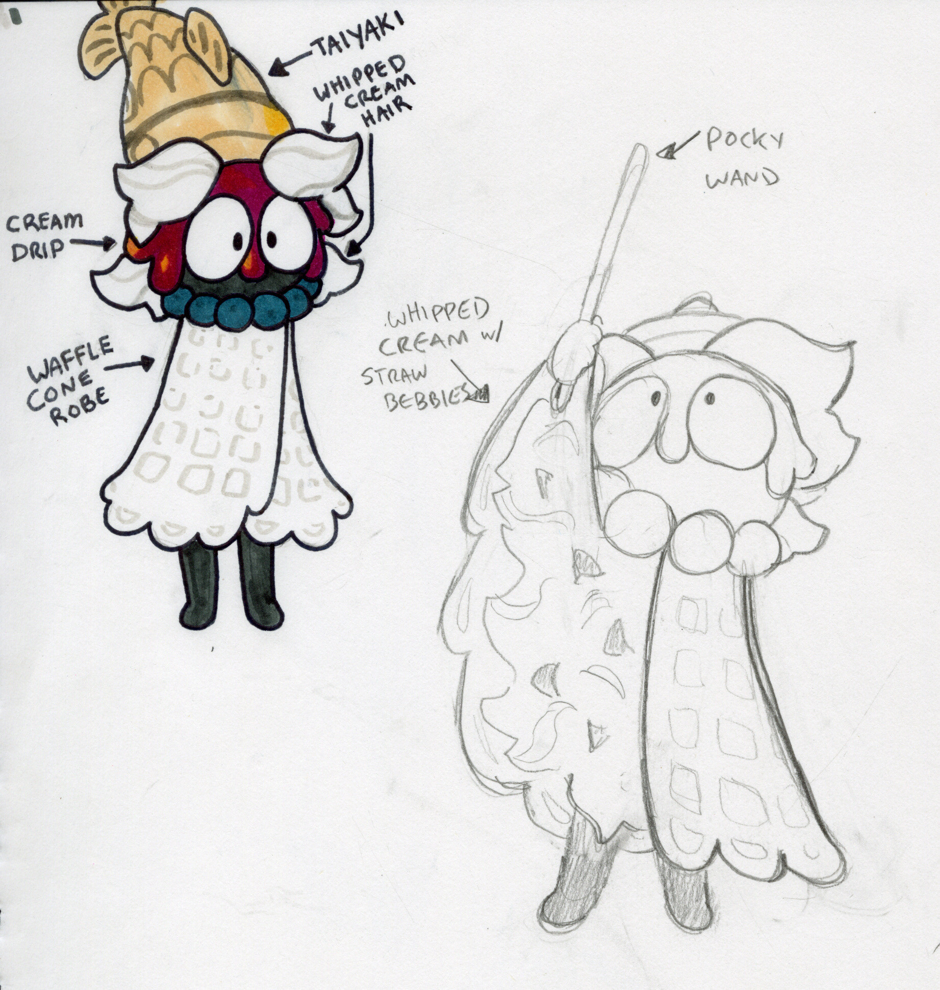 Brianna Orben - Freelance Artist - Character Design Assignment