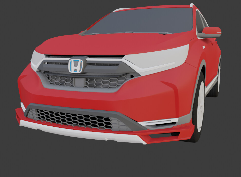 ArtStation - Honda CRV 2020 3d Print Commission Body Work