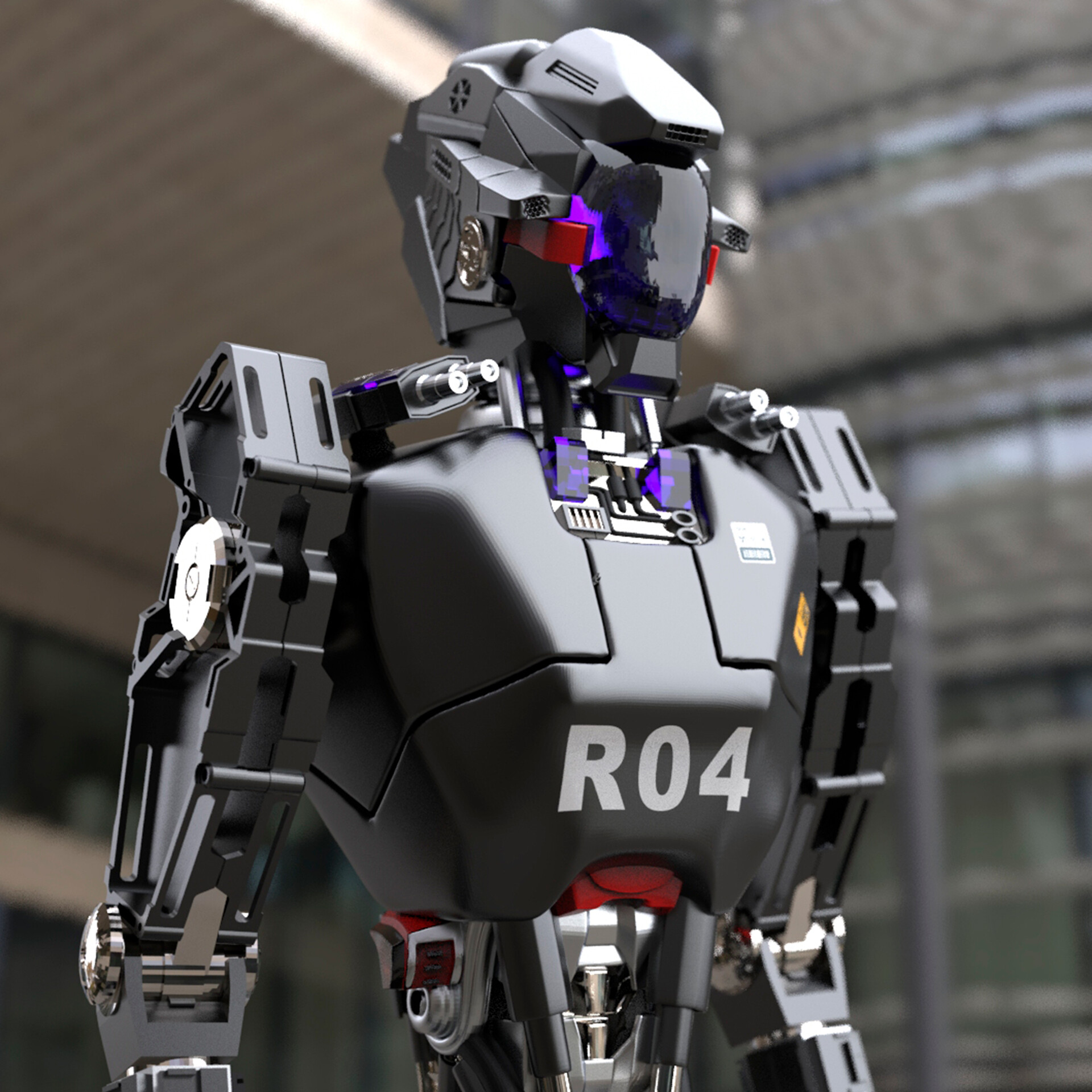 ArtStation - R04 robot