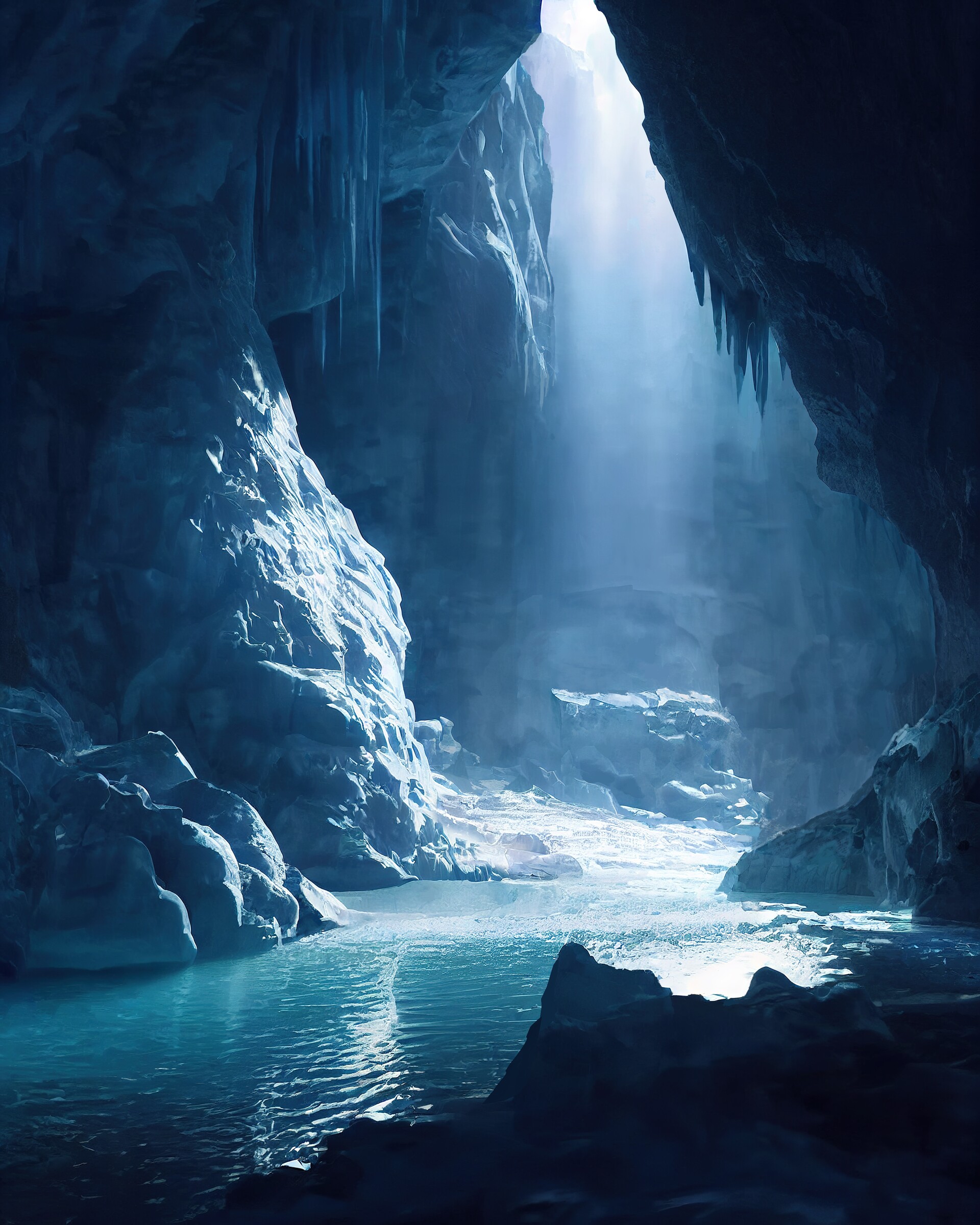 ArtStation - Glacial Grotto