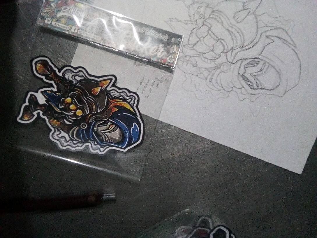 ArtStation - ML Sketch to Sticker