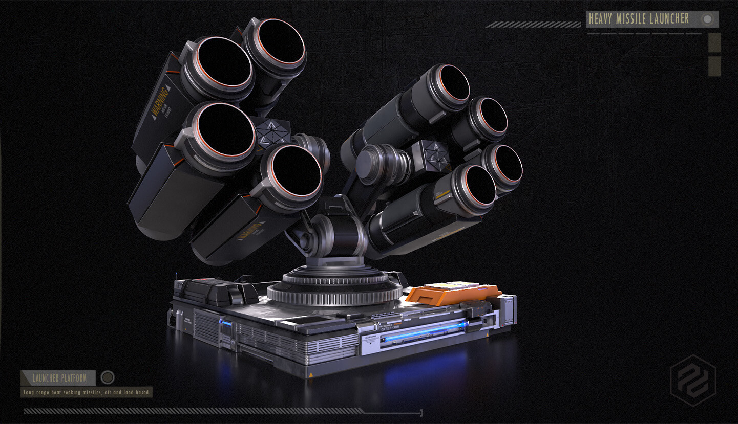 ArtStation - Missile Launcher
