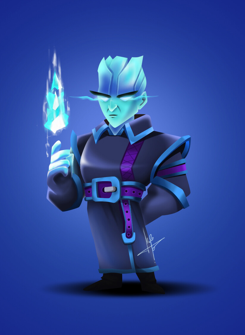 ArtStation - ice character