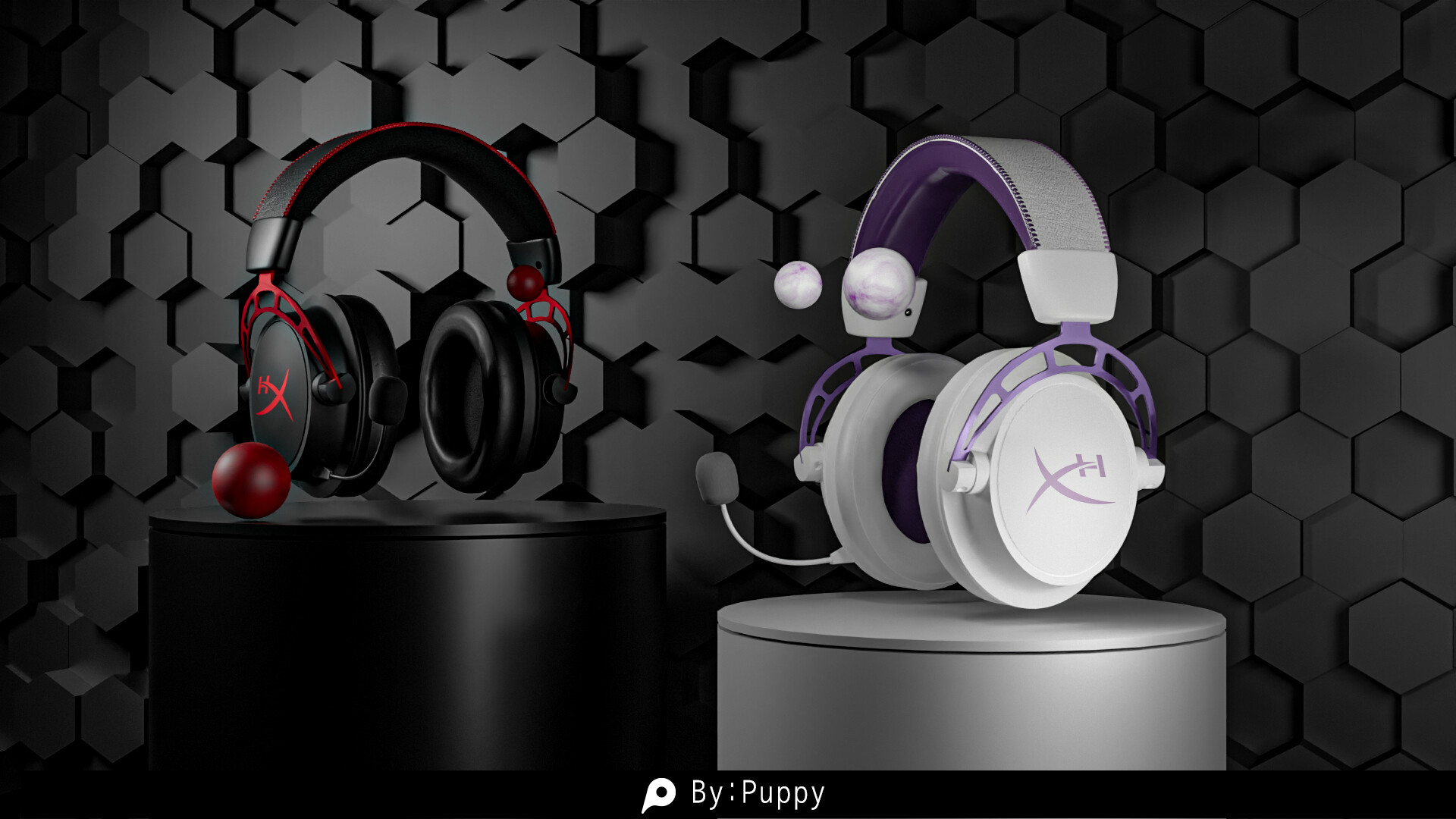 ArtStation - Hyperx cloud alpha 3D model