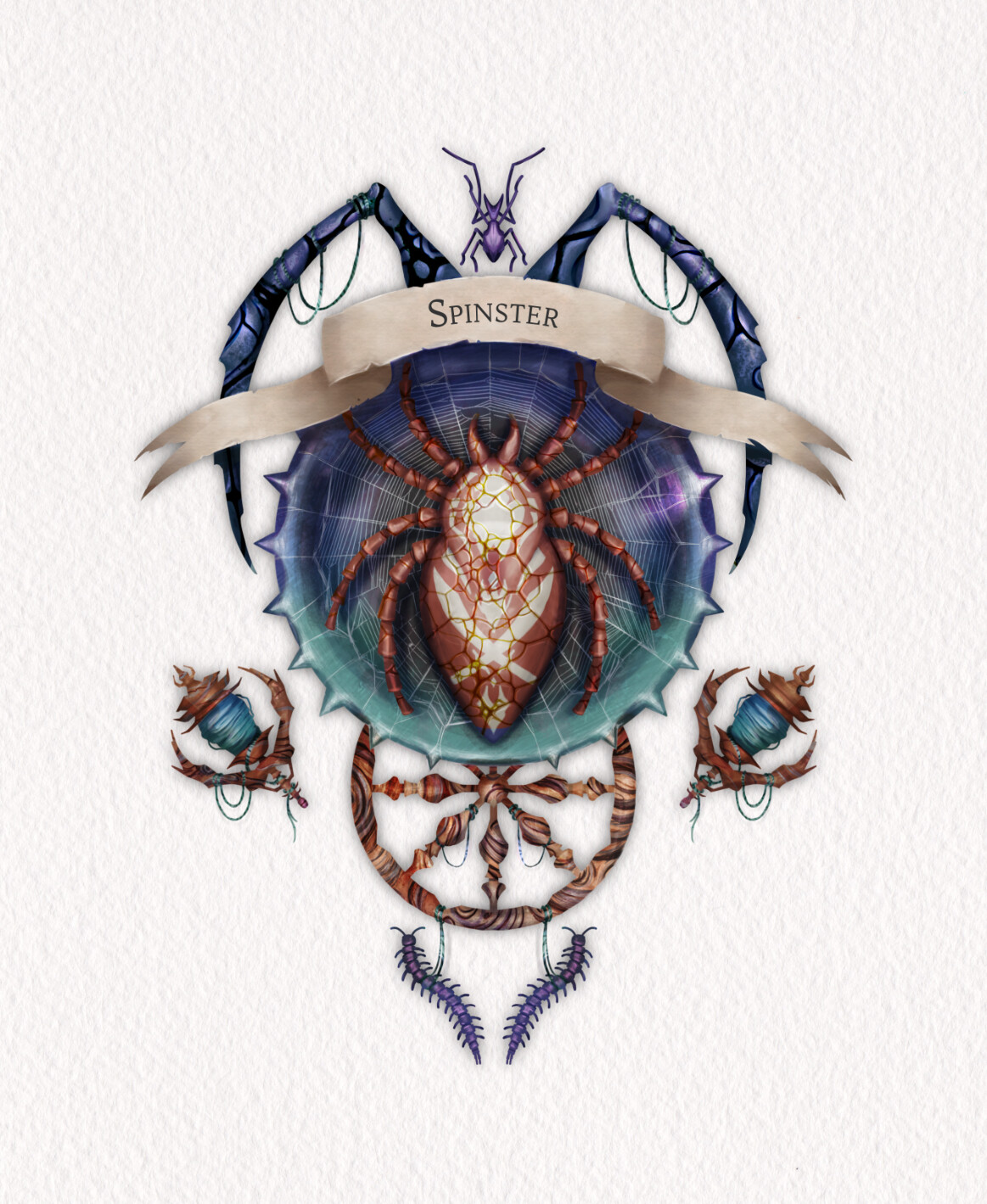 ArtStation - Spinster Coat of Arms