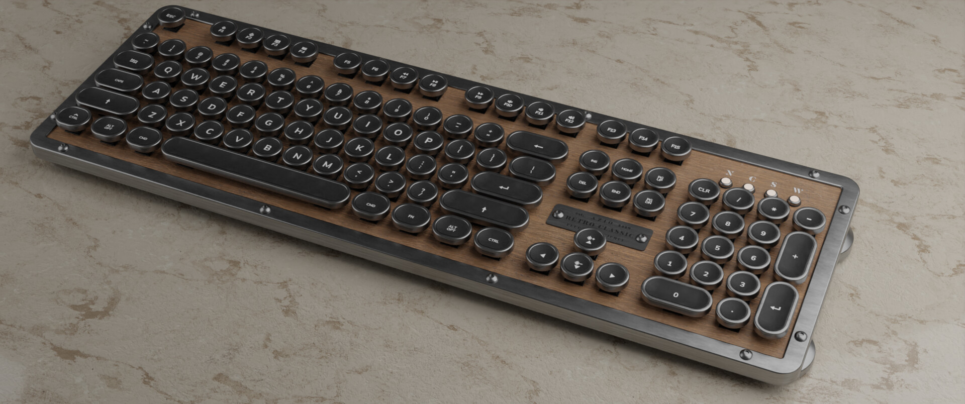 ArtStation - Typewriter-like keyboard