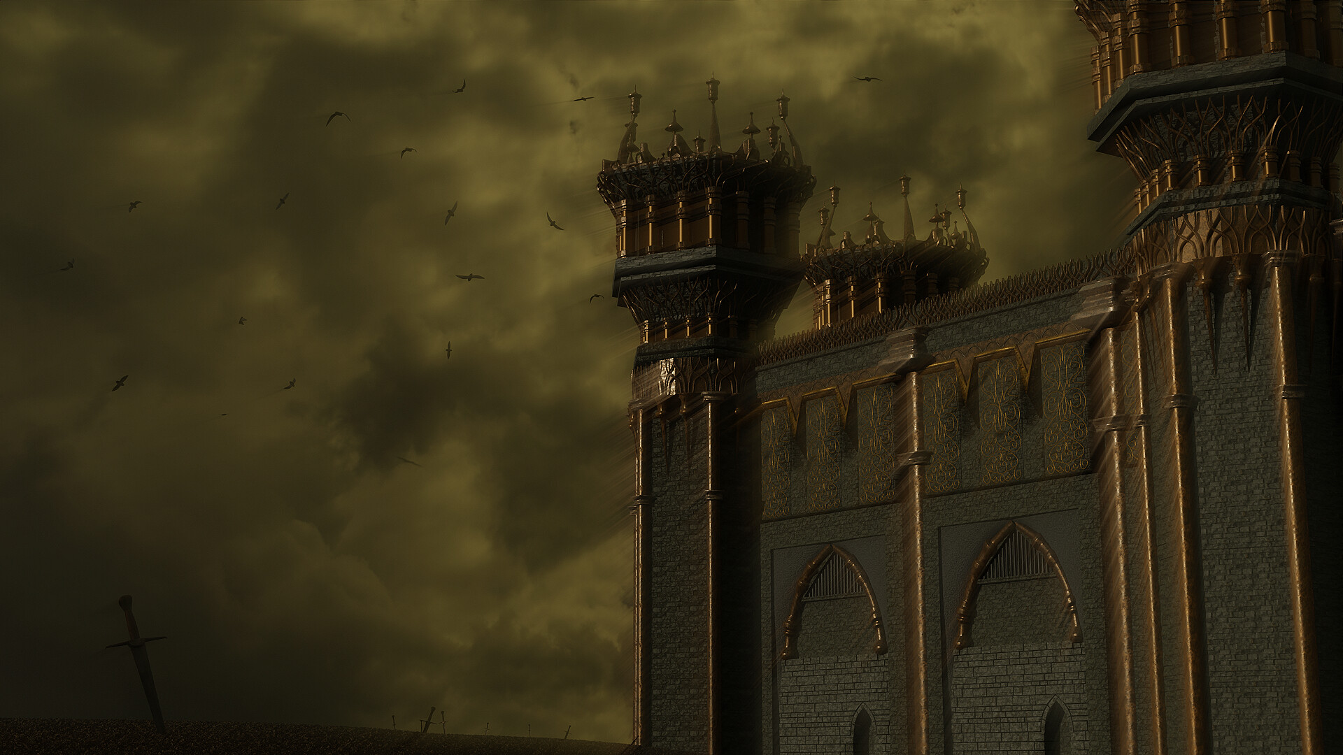 ArtStation - Stormveil Castle