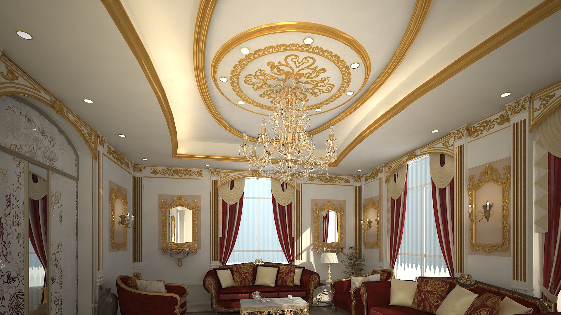 CG Artist and Fashion Creator - luxury Classic Majlis