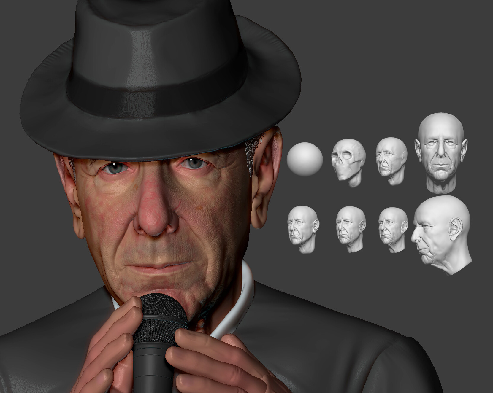 ArtStation - Recent face studies 2022