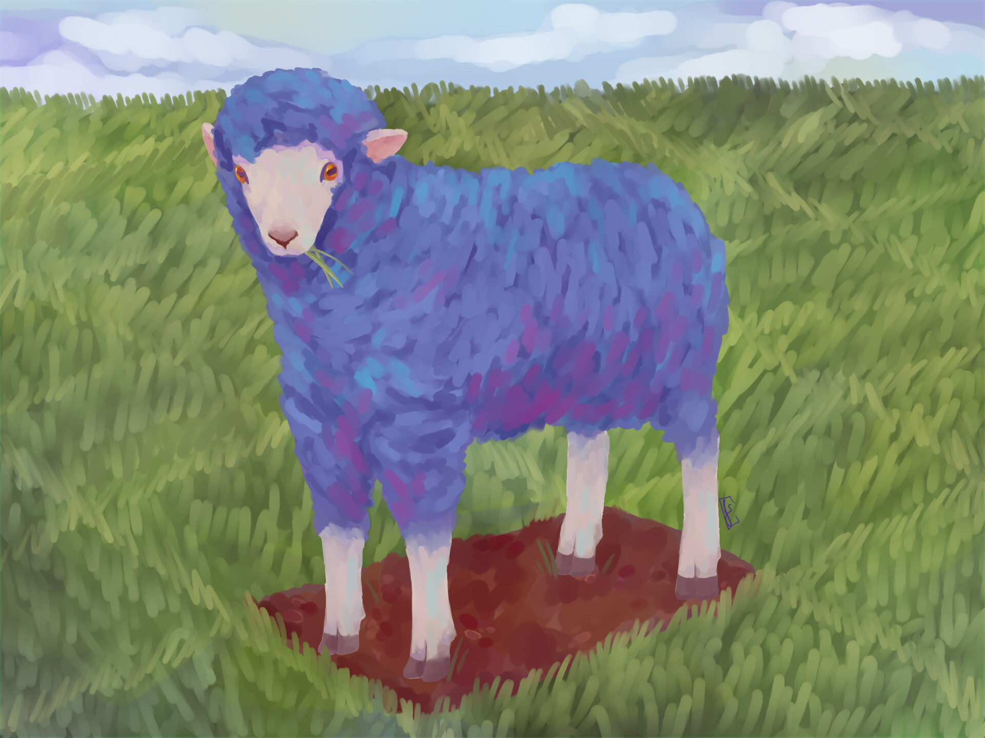 ArtStation - Friend the sheep