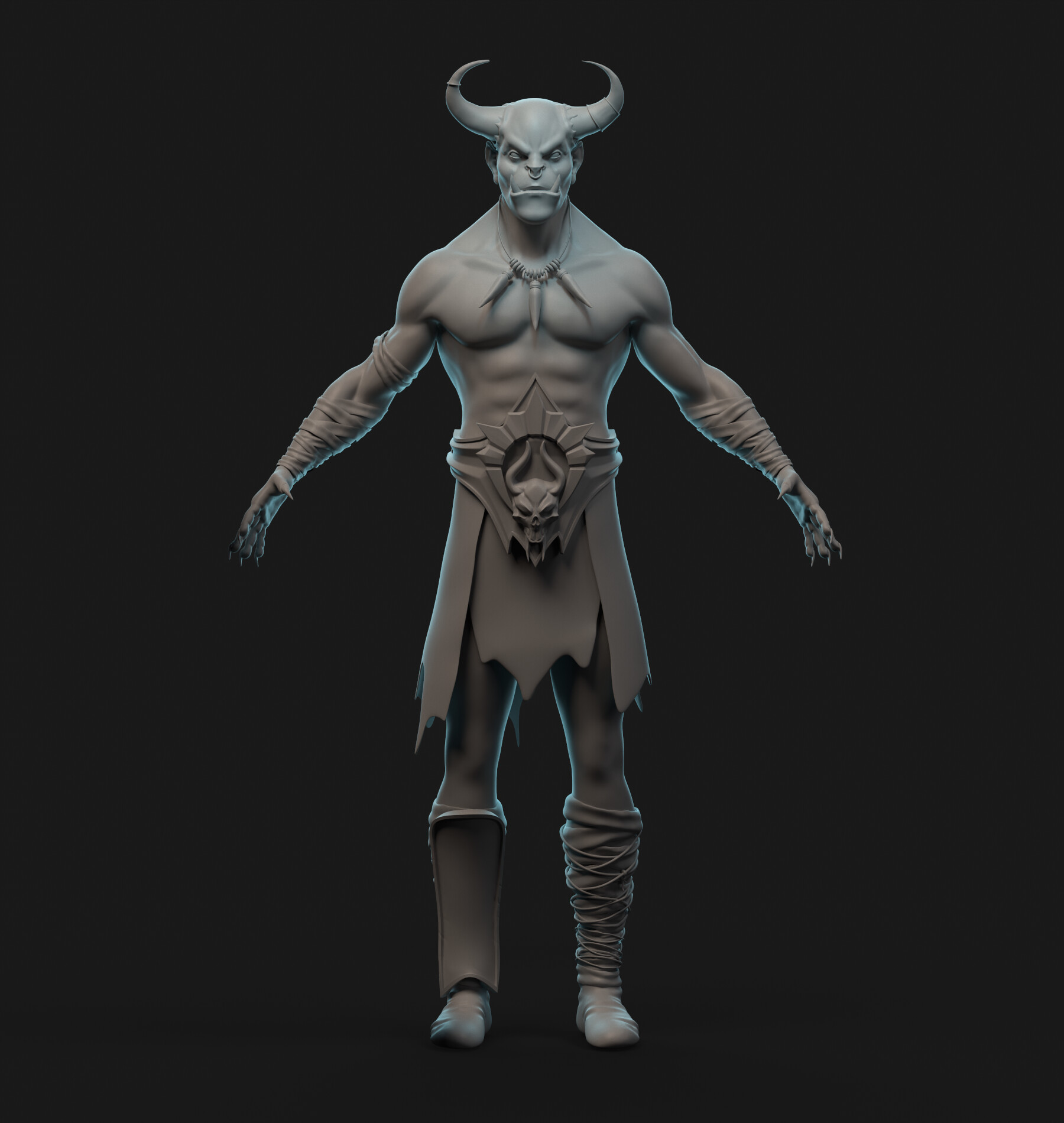 ArtStation - Devil Orc