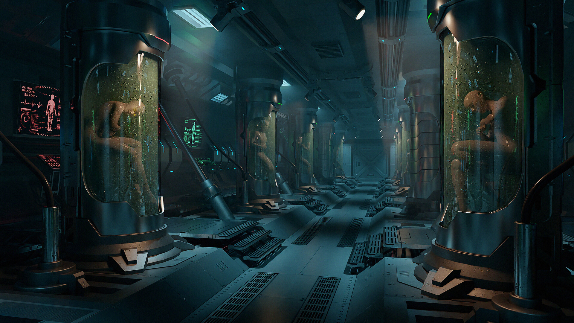 ArtStation - Sci-Fi Lab/Runway