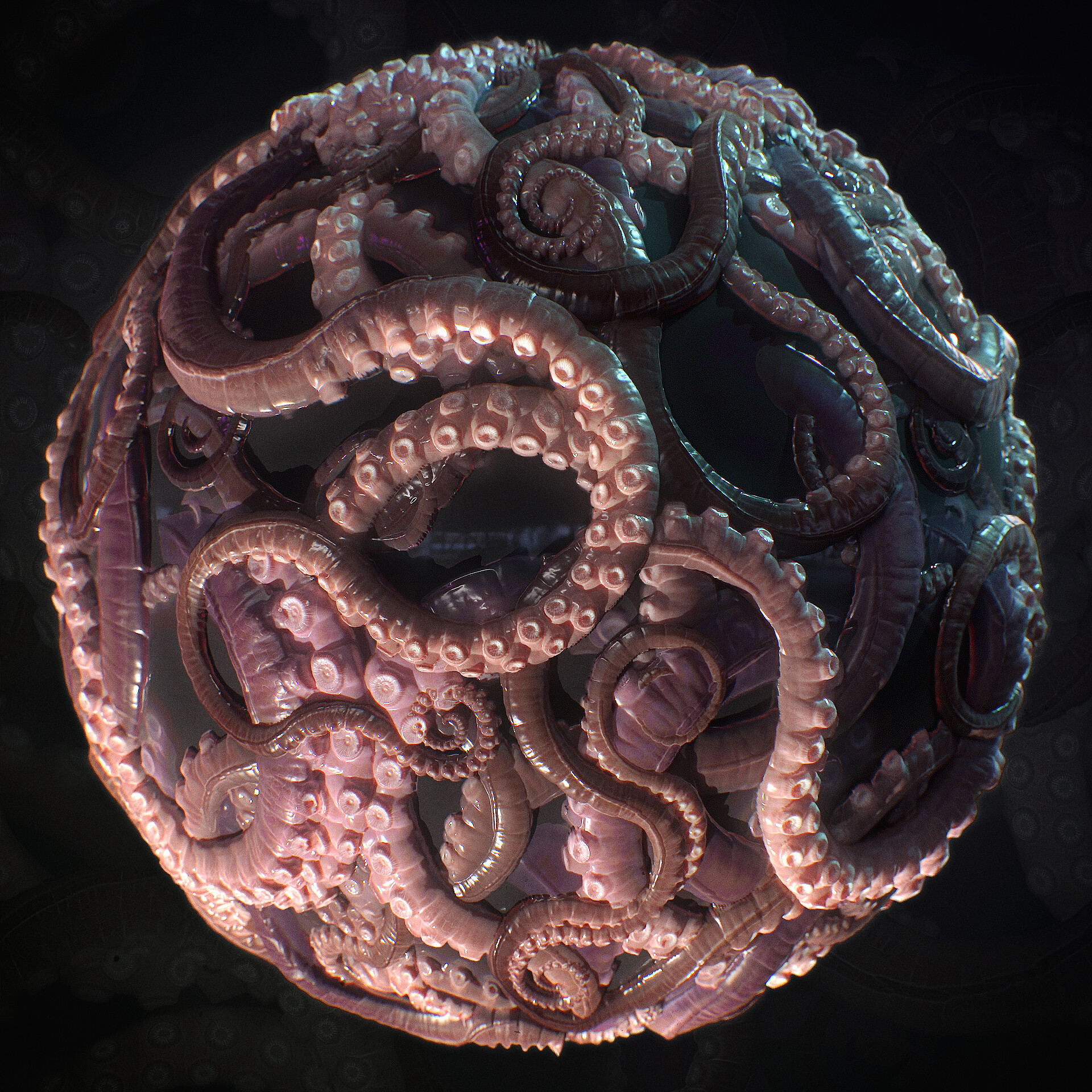 ArtStation - Octopus Tentacles Material