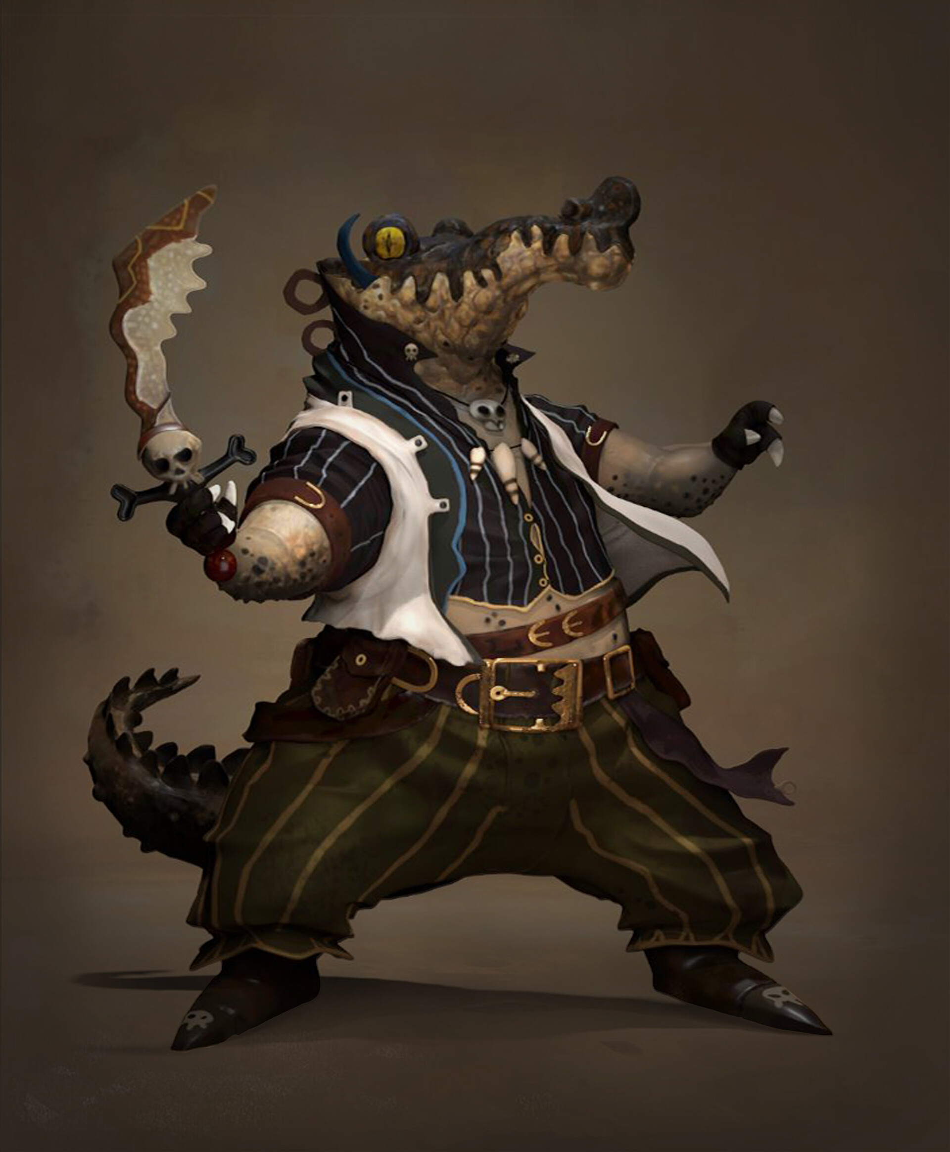 ArtStation - Croco, Responsible for all aspects Concept by Christoph peters