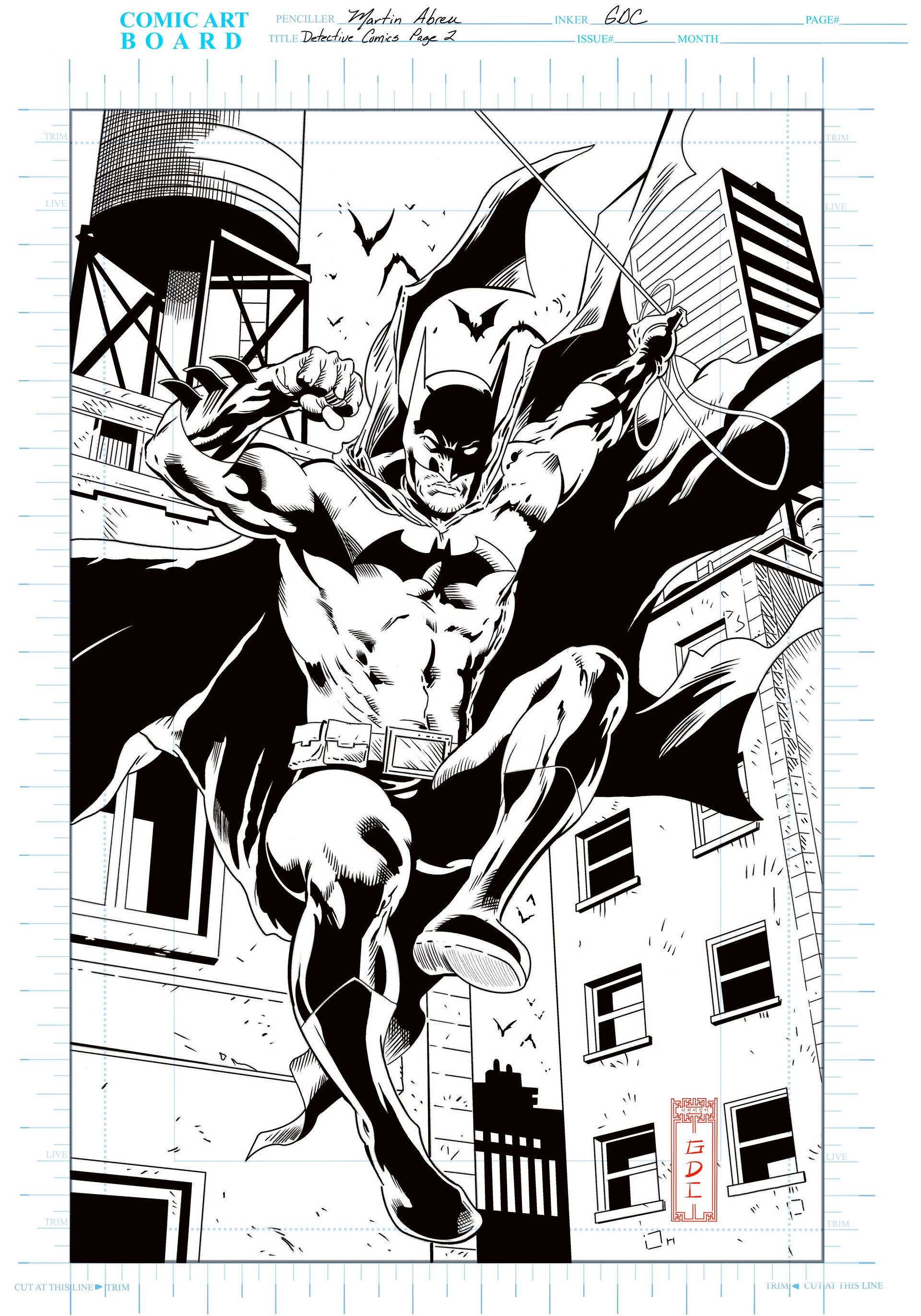 ArtStation - Detective Comics Page 2 by Martin Abreu