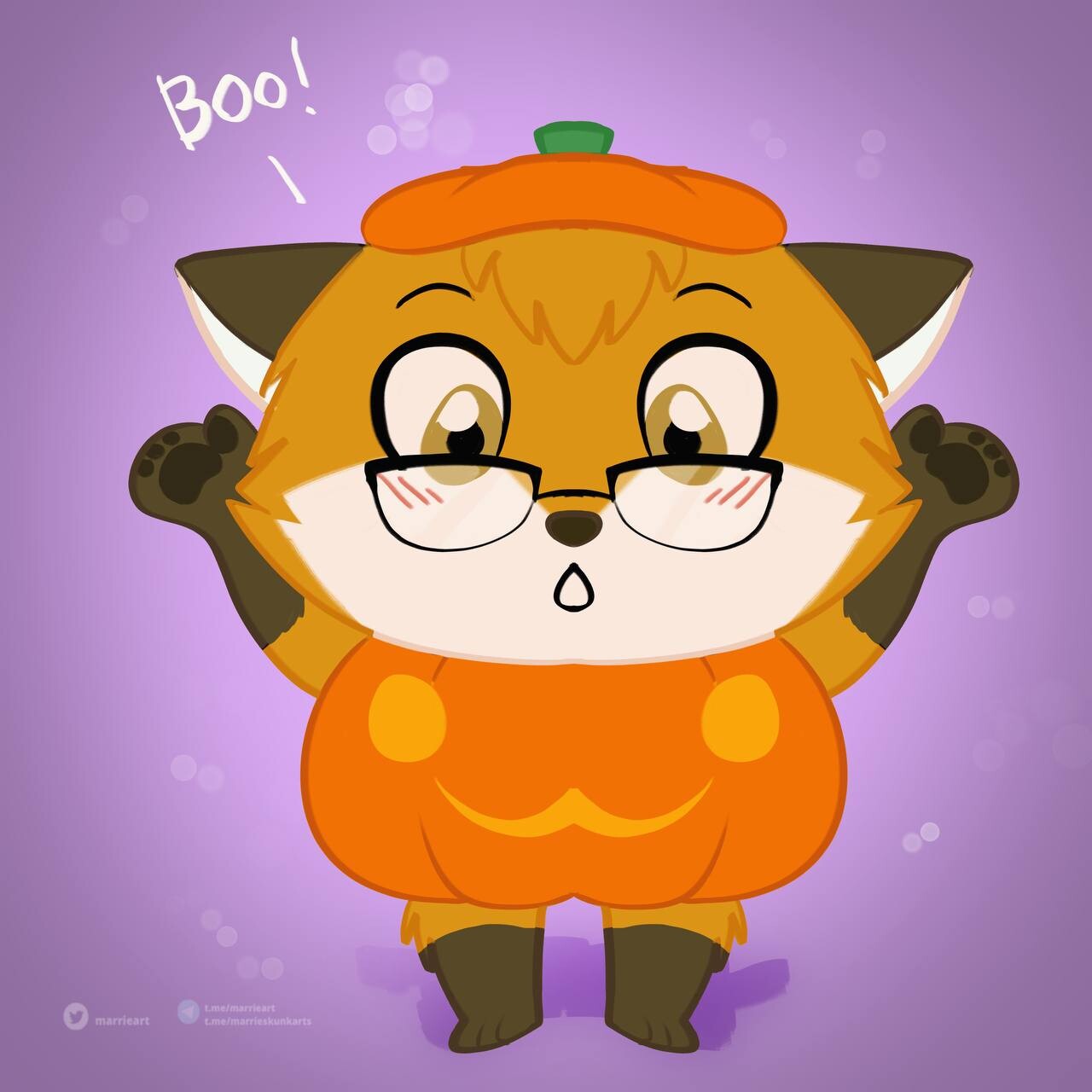 ArtStation - Spookytober day 3 - Pumpkin